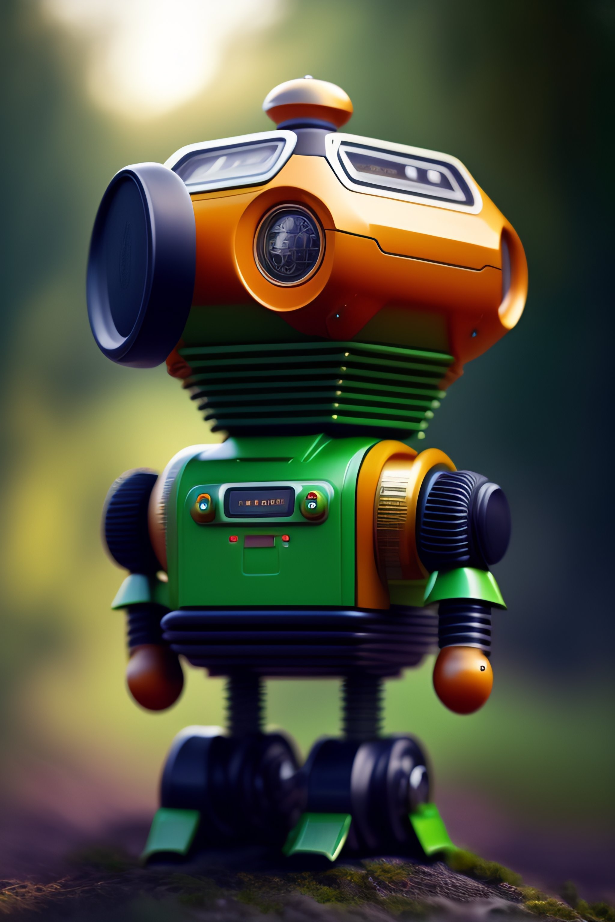 Lexica - Elf building robot