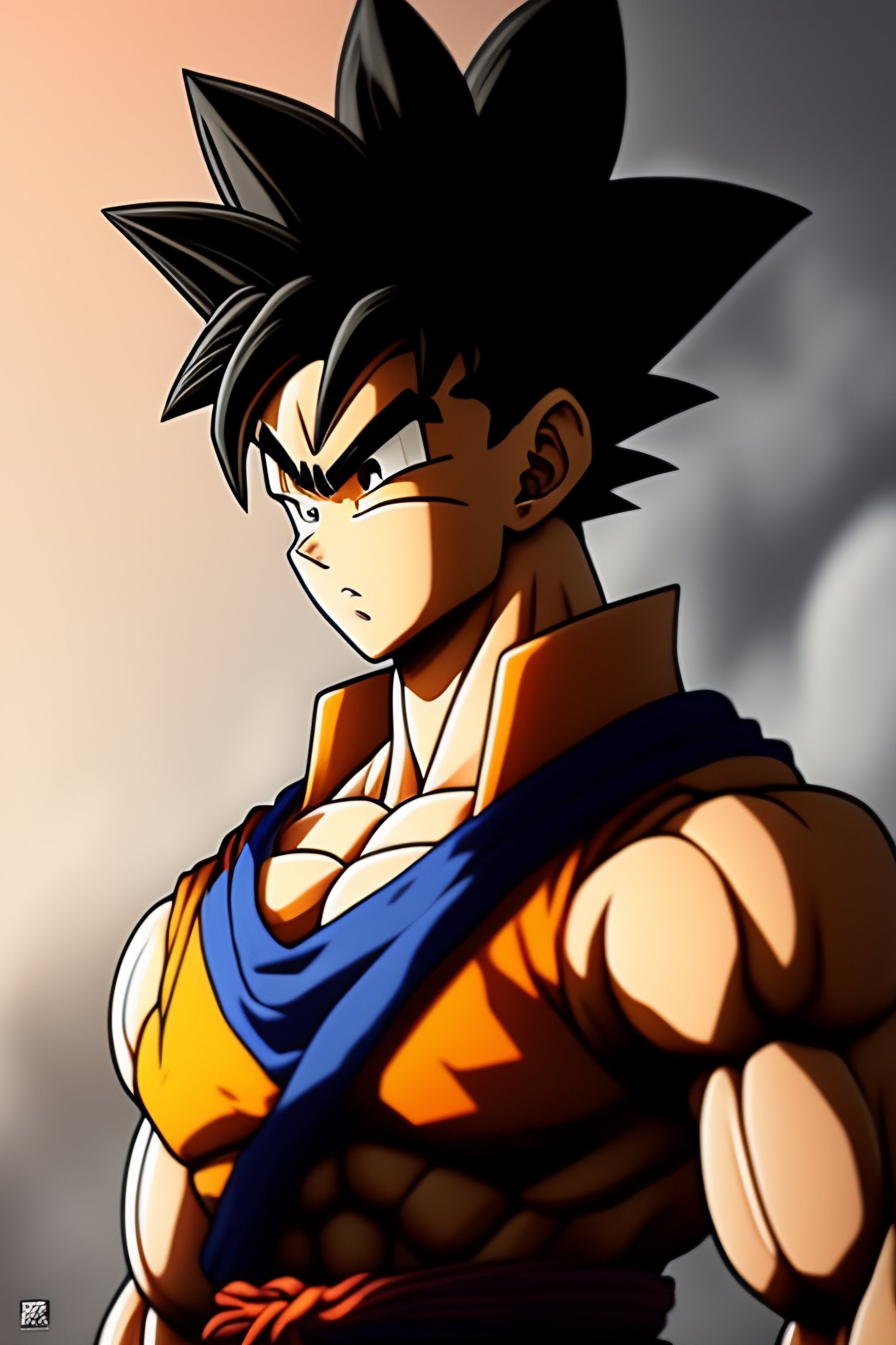 Lexica - Goku, art by Gengoroh Tagame