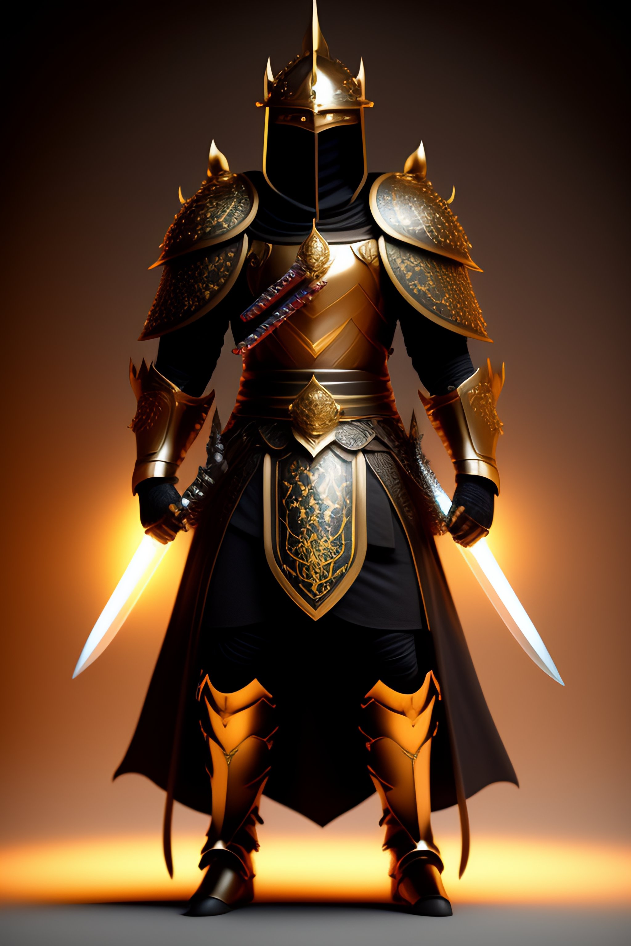 Lexica - Berserk knight armor orned with a lot of light, hyperrealistic ...