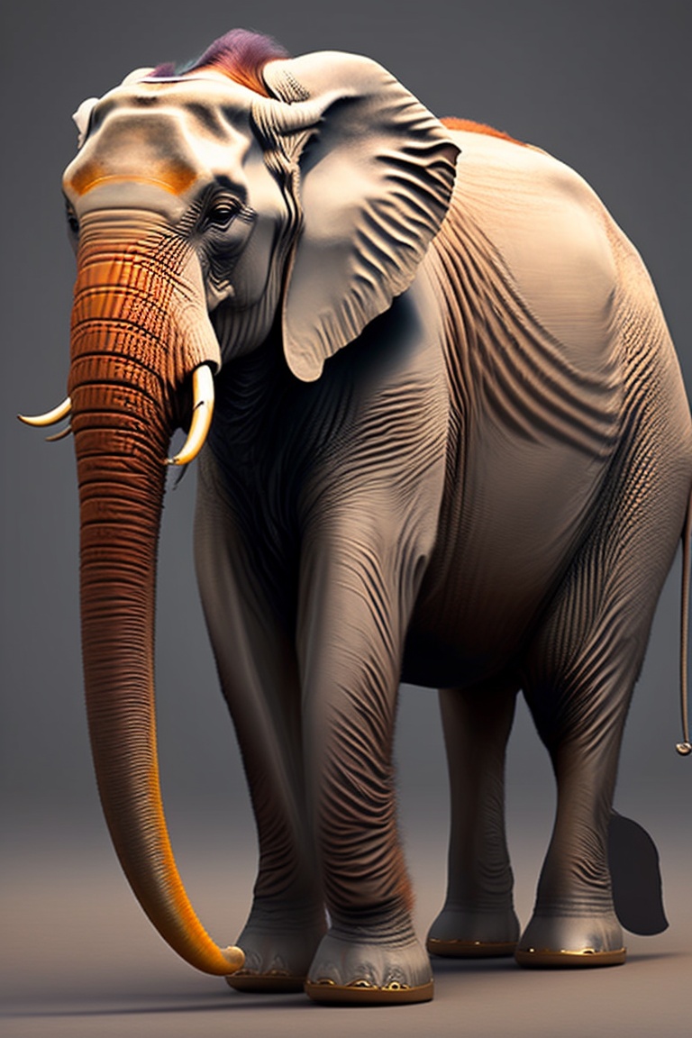 Lexica - Half human and half elephant body