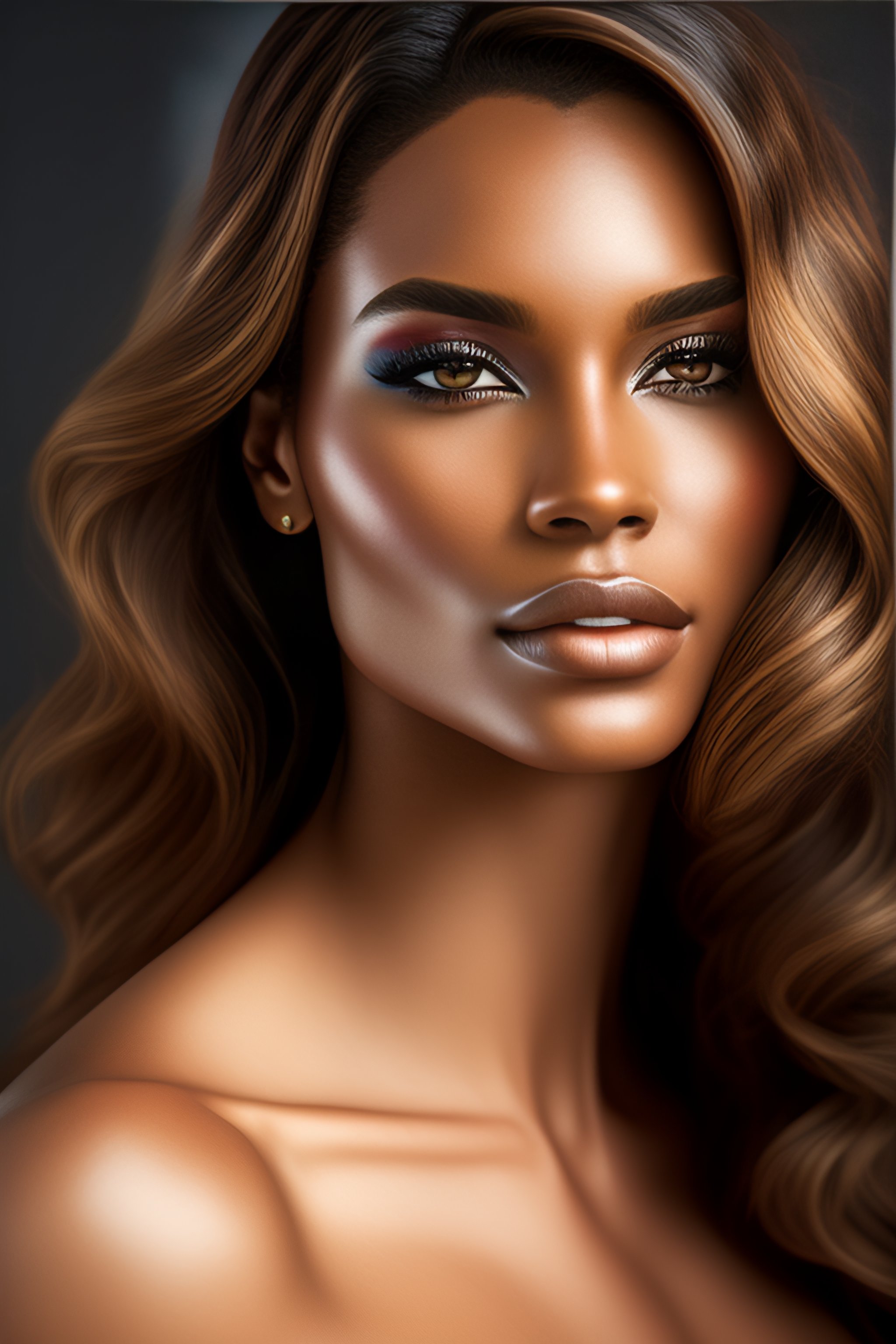 Lexica - A gorgeous female photo, professionally retouched, soft ...