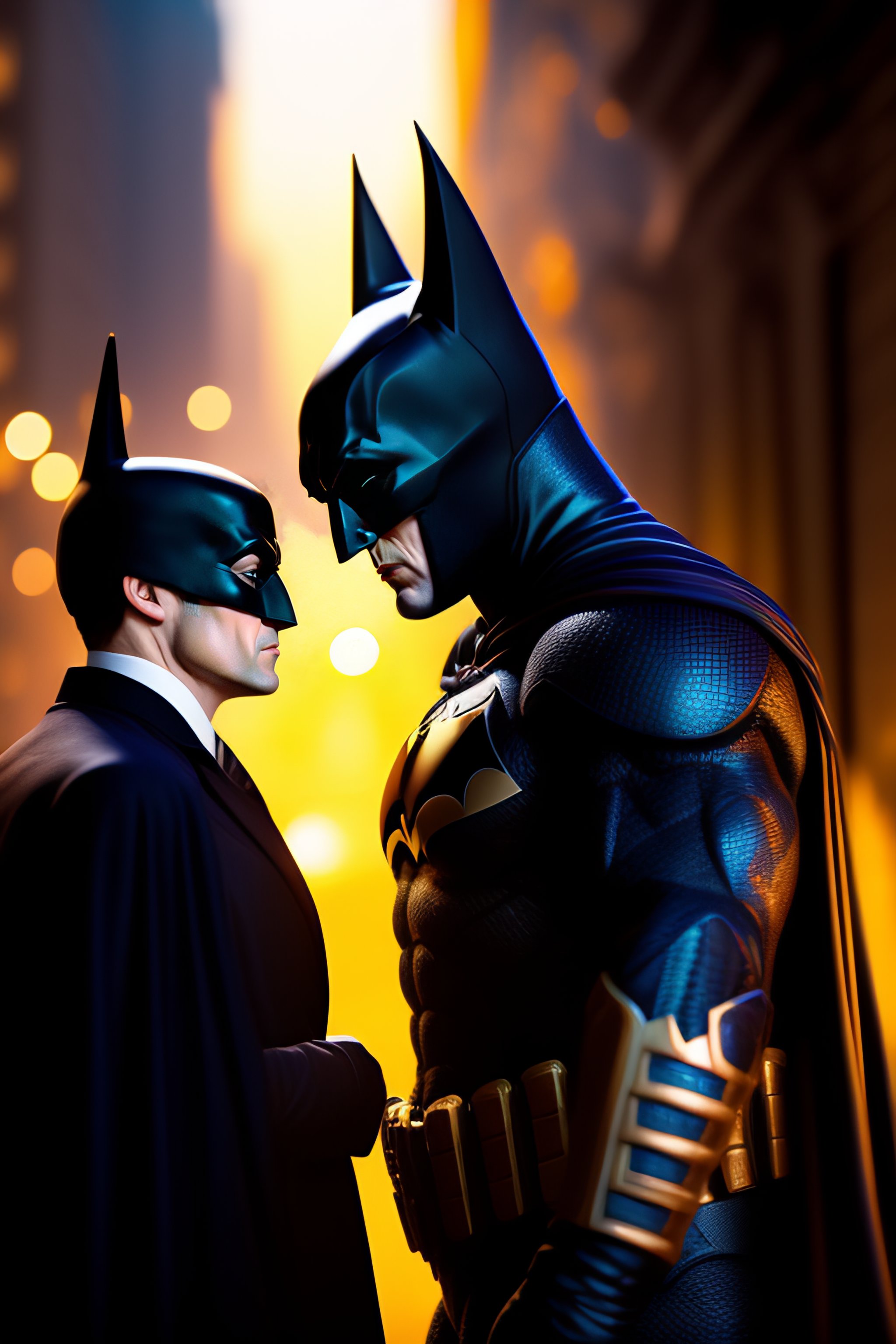 Lexica - Batman in the night of paris