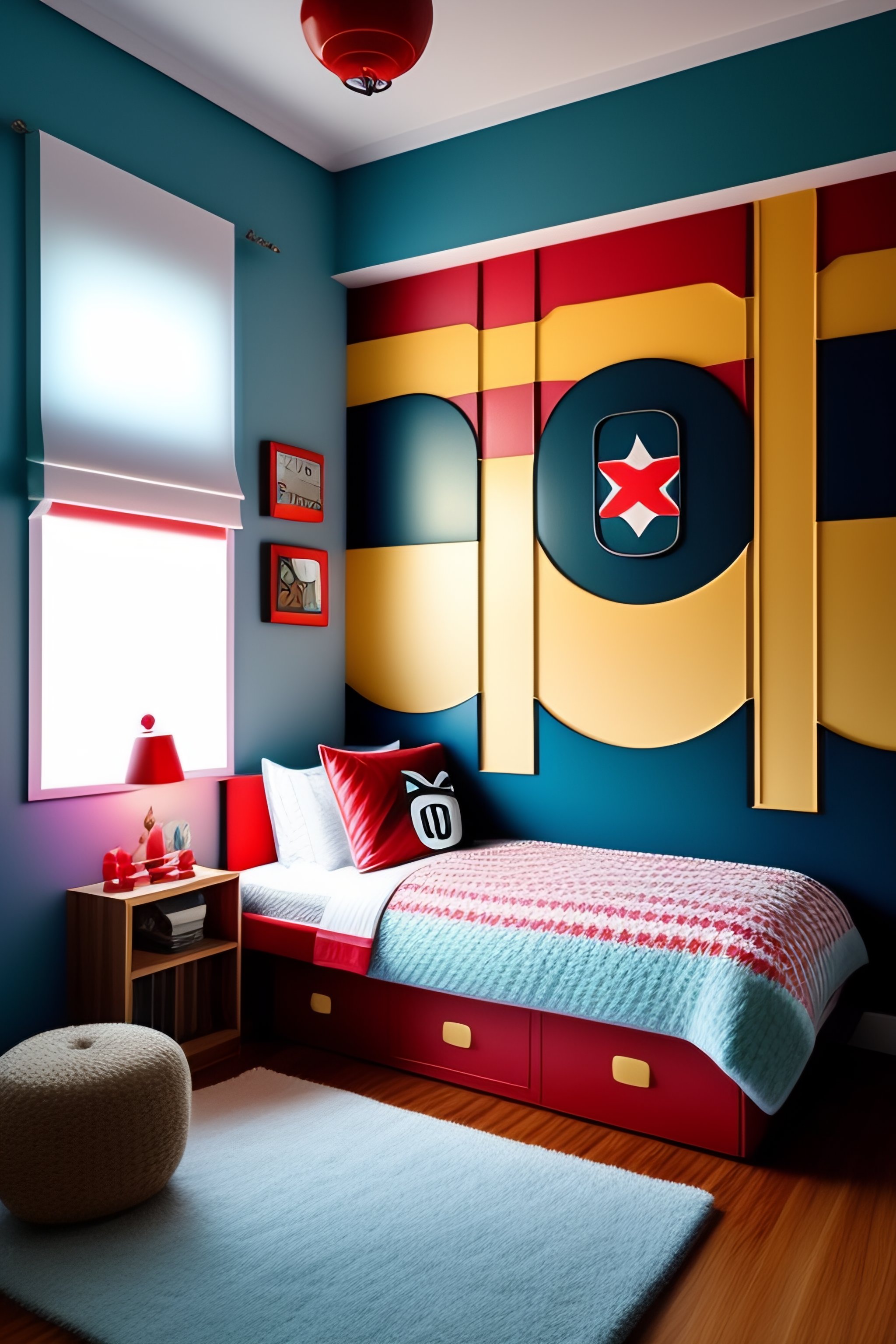 Lexica - Children ’ s bedroom with Hitler theme