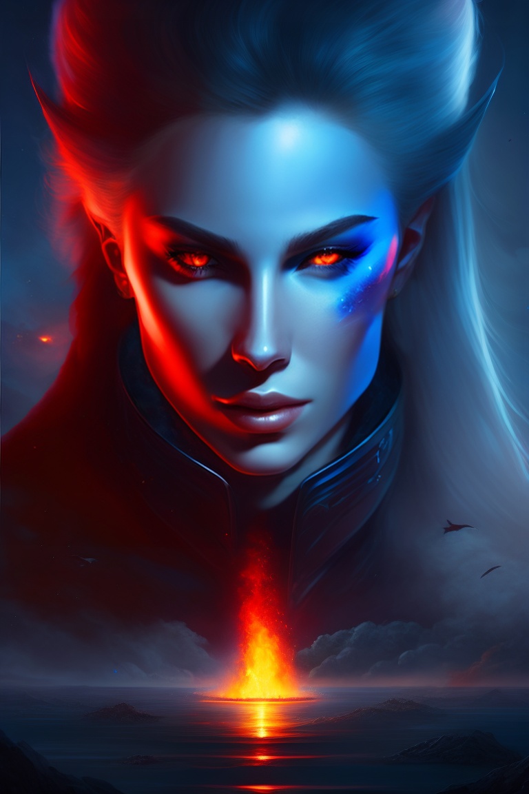 Lexica - Dark, evil, vampire, space, fire, blue water, blood, height