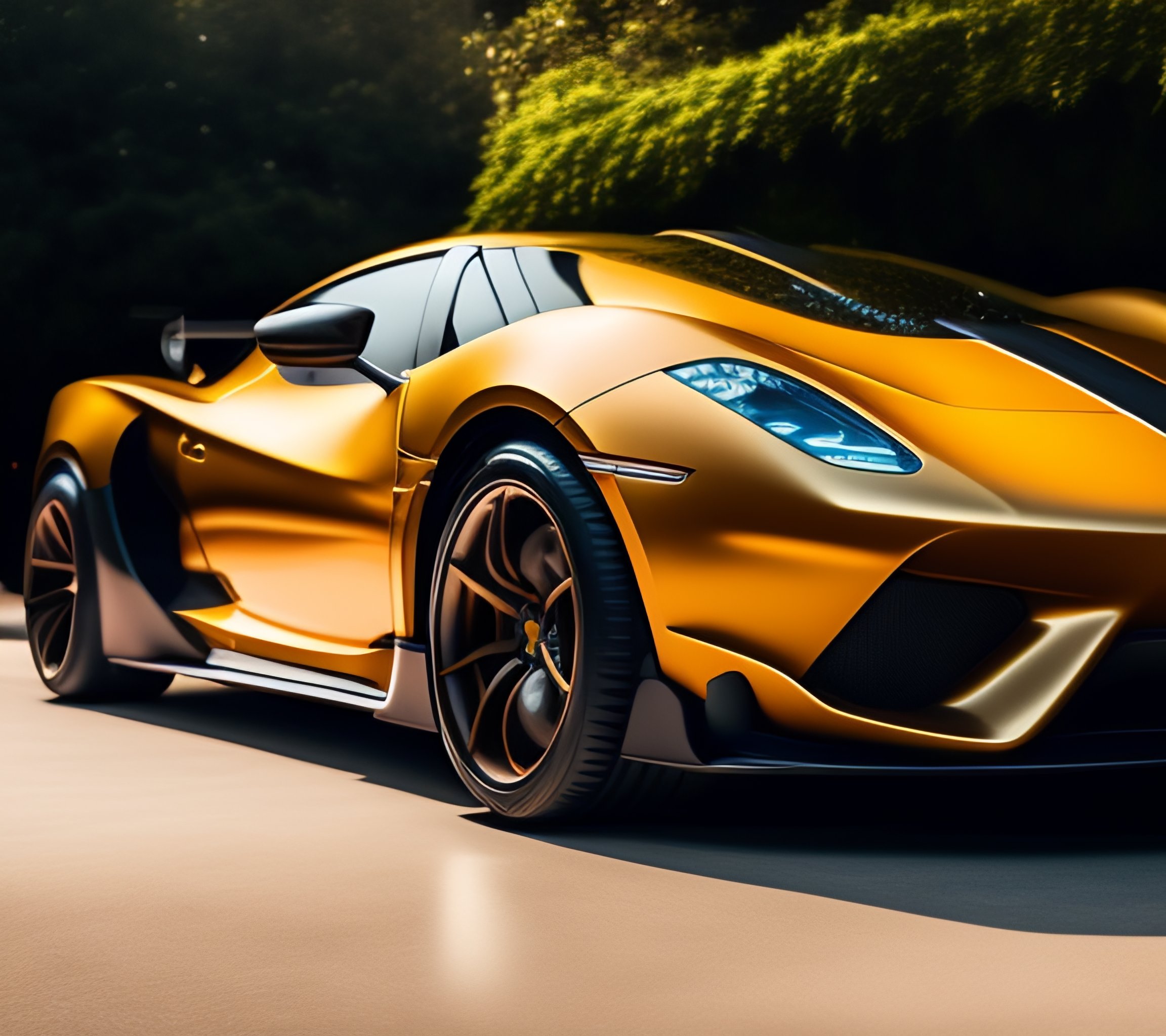 Lexica - T-rex biting a car