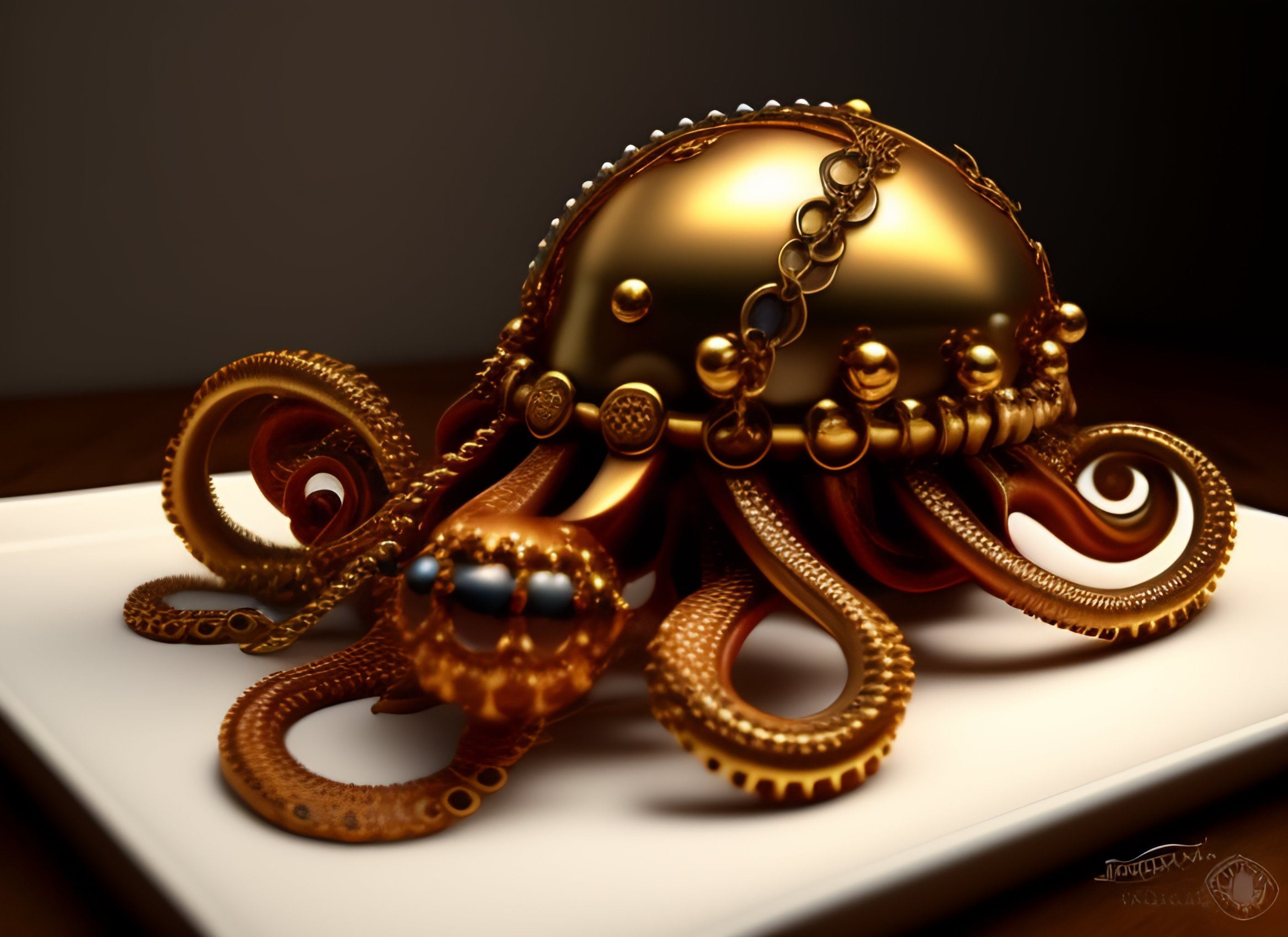 Lexica - A steampunk octopus with chains for arms, inspired by toulouse ...