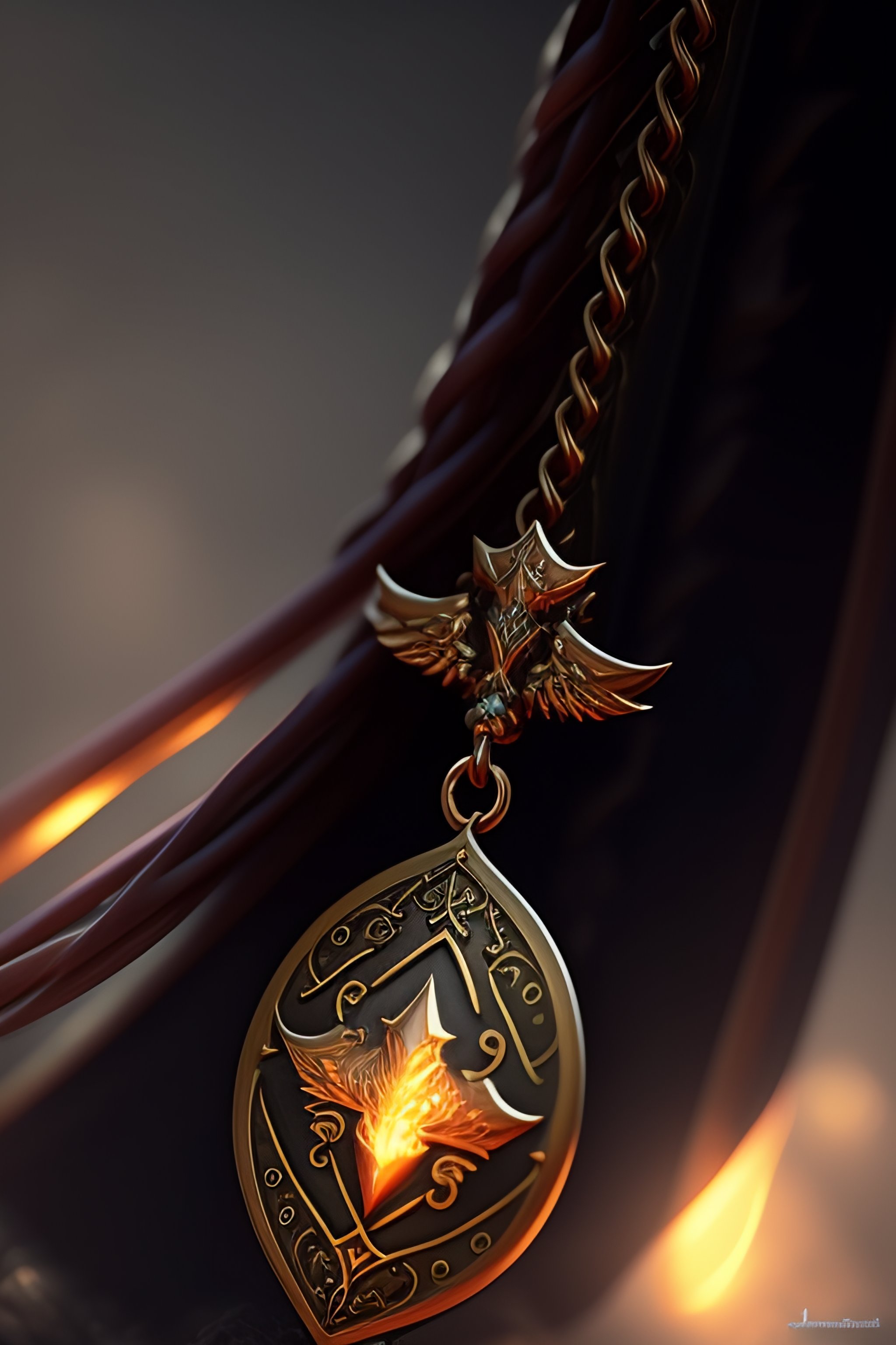 Lexica - Dnd weapon on a light background, dark heavy flail and ...