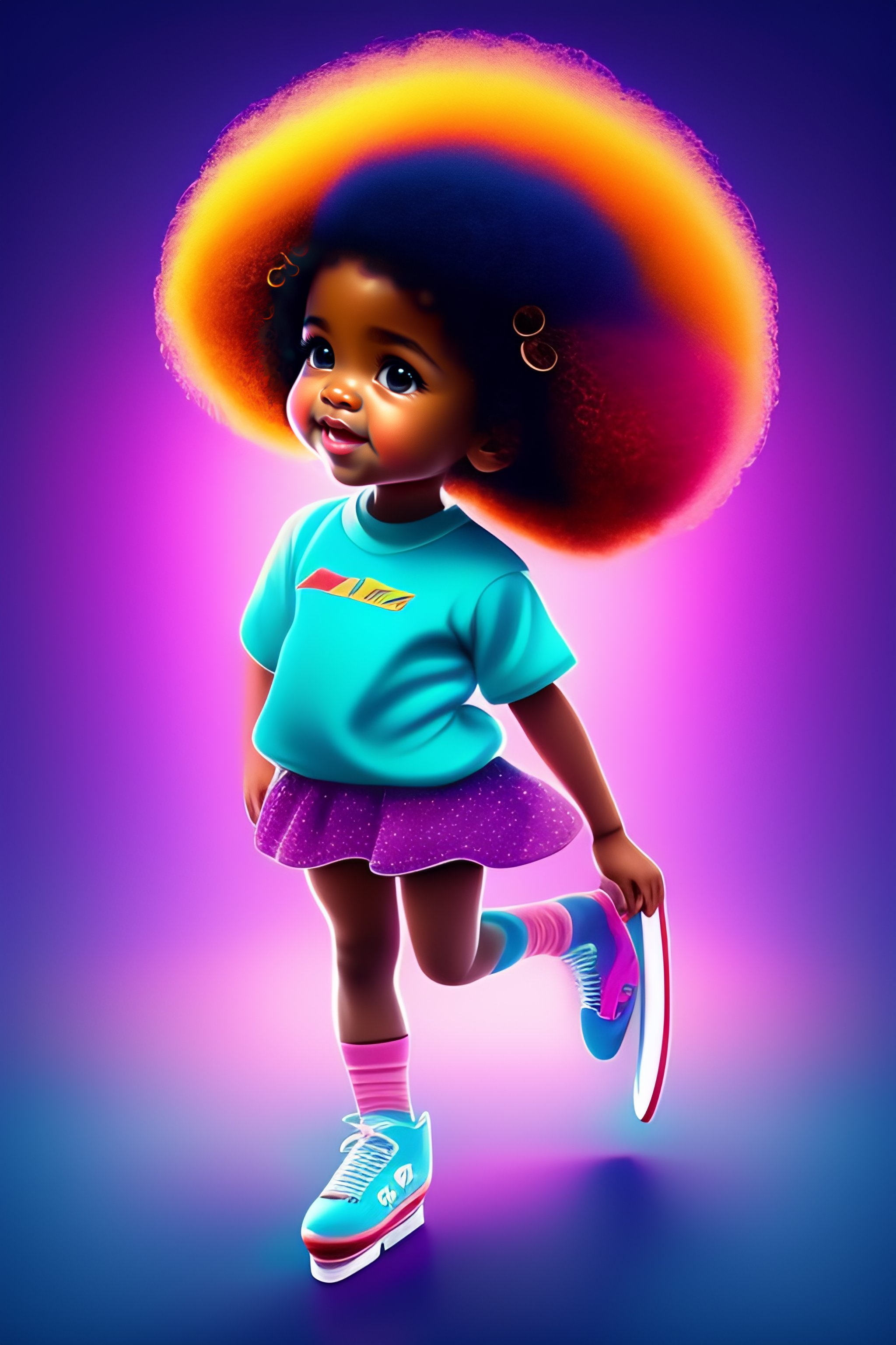 Afro Cartoon