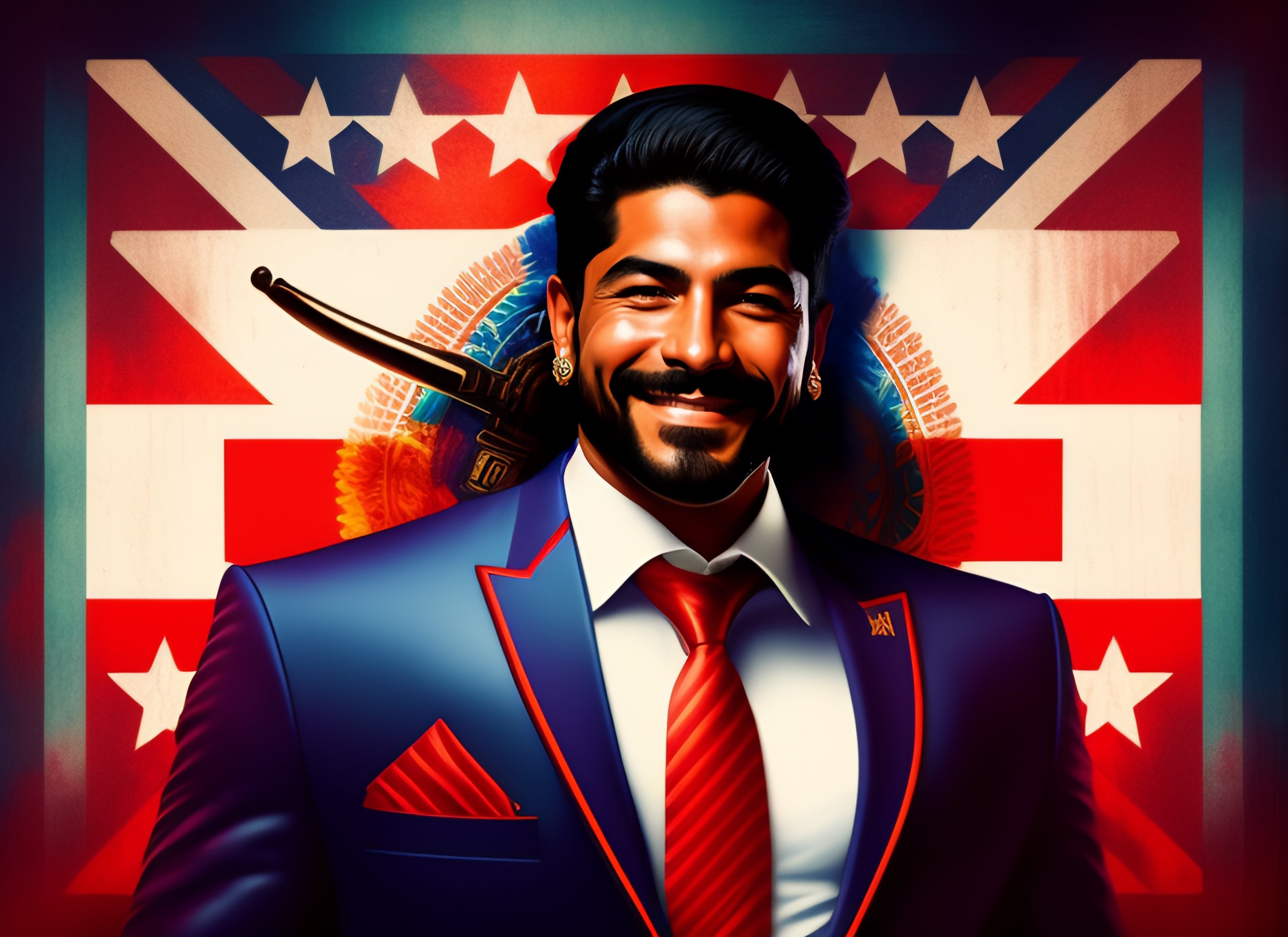 Lexica - Illustration ,ultra detailed,of a mexican man dressed in alkqn ...