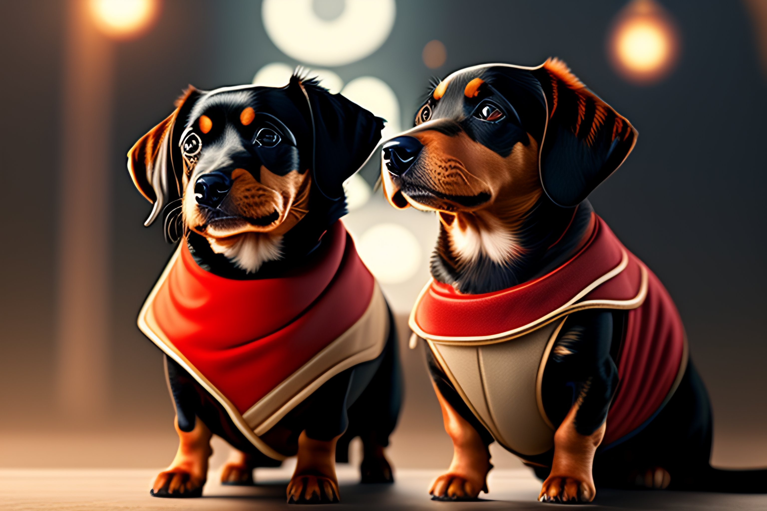 Lexica - Star Wars scene artificial intelligence dog small black and ...