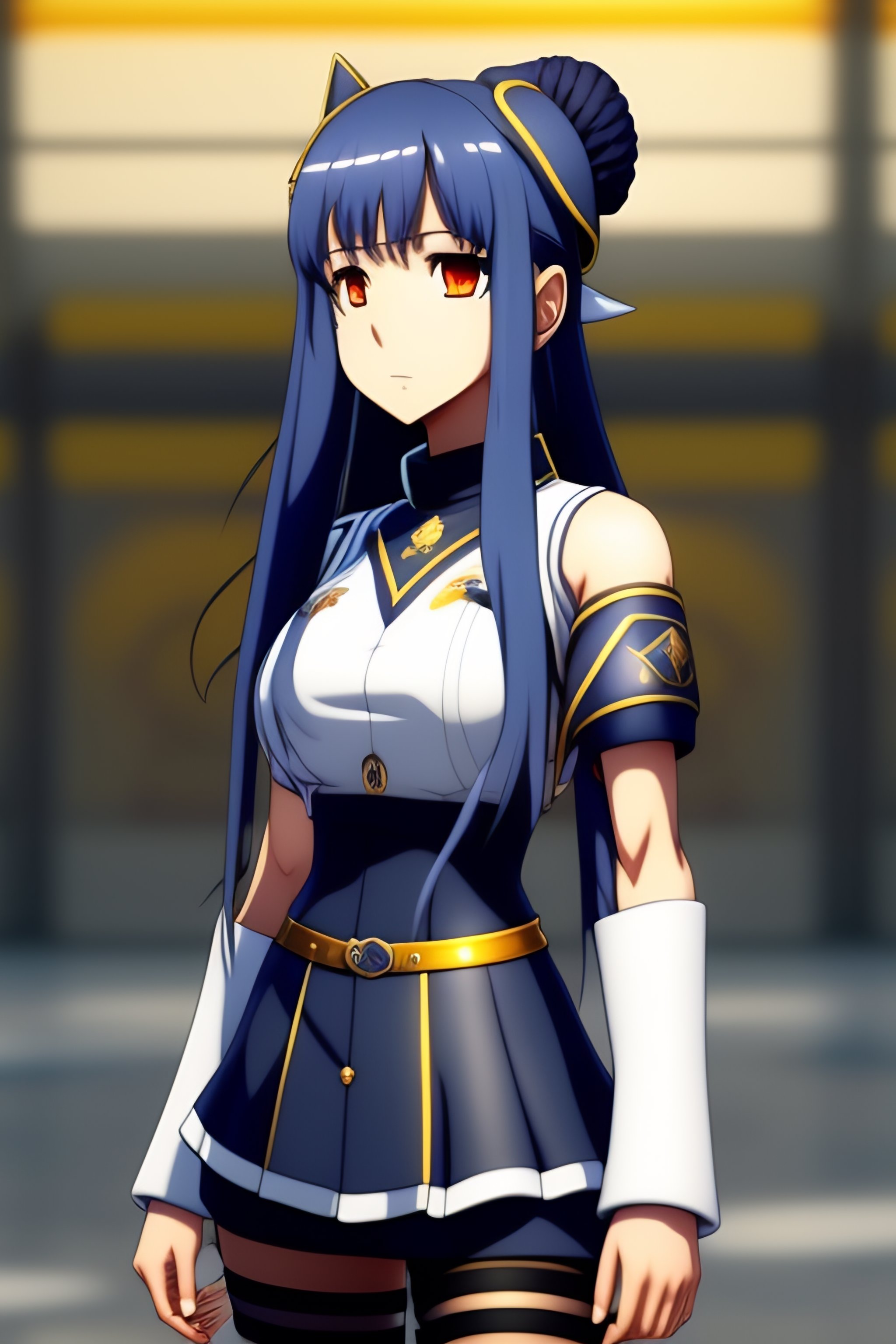 Lexica - Anime profile picture, 8k, esdeath wearing a skirt