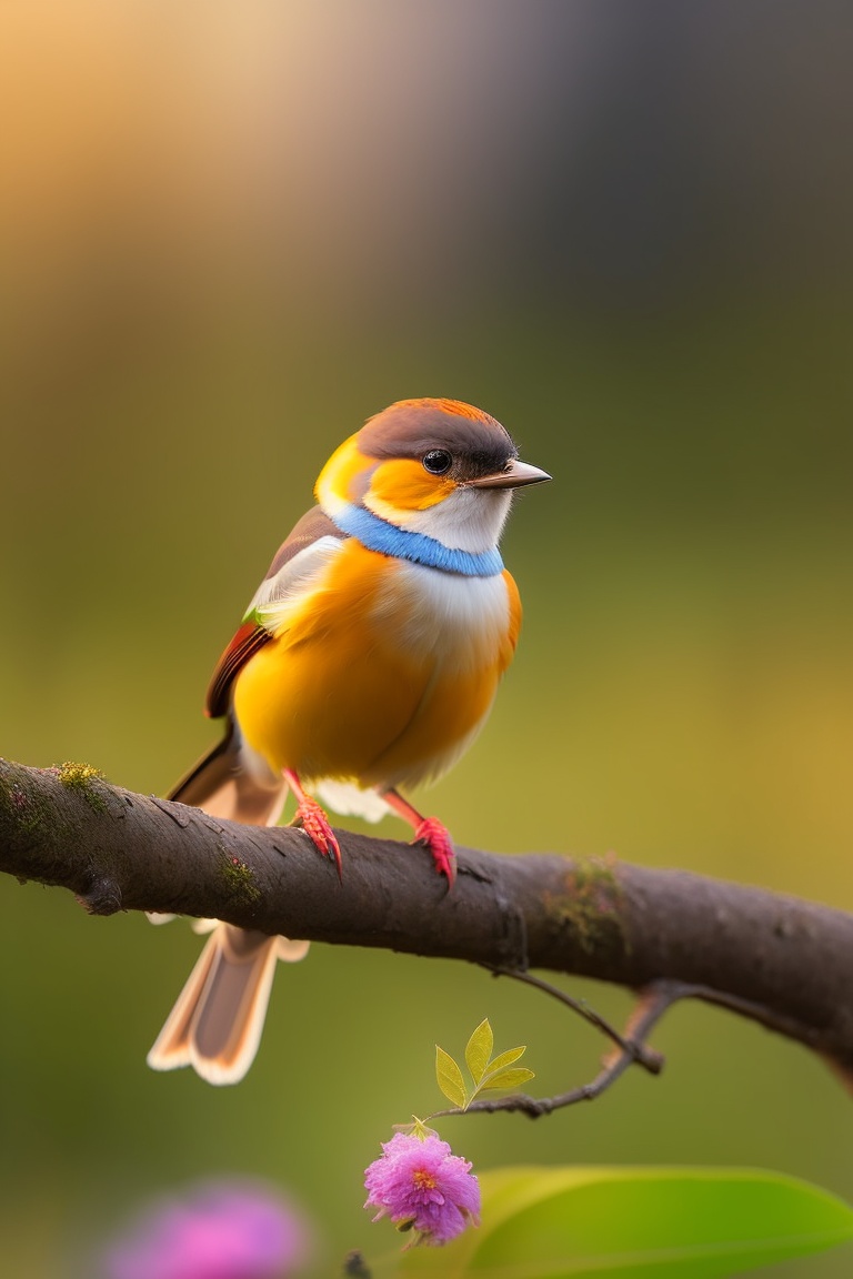 Lexica - One sunny day, while Reem was strolling through the forest ...