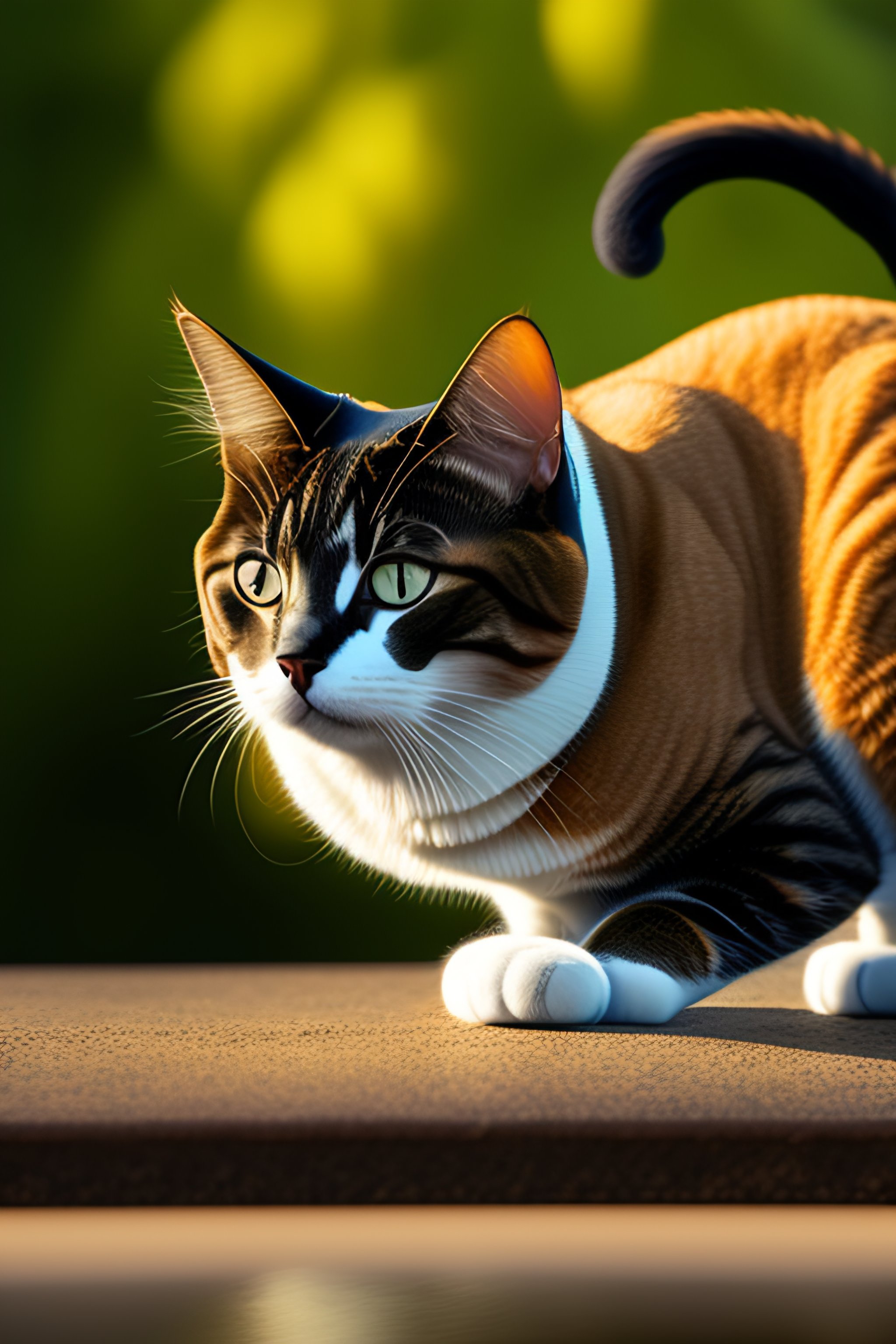 Lexica - A cat with fin