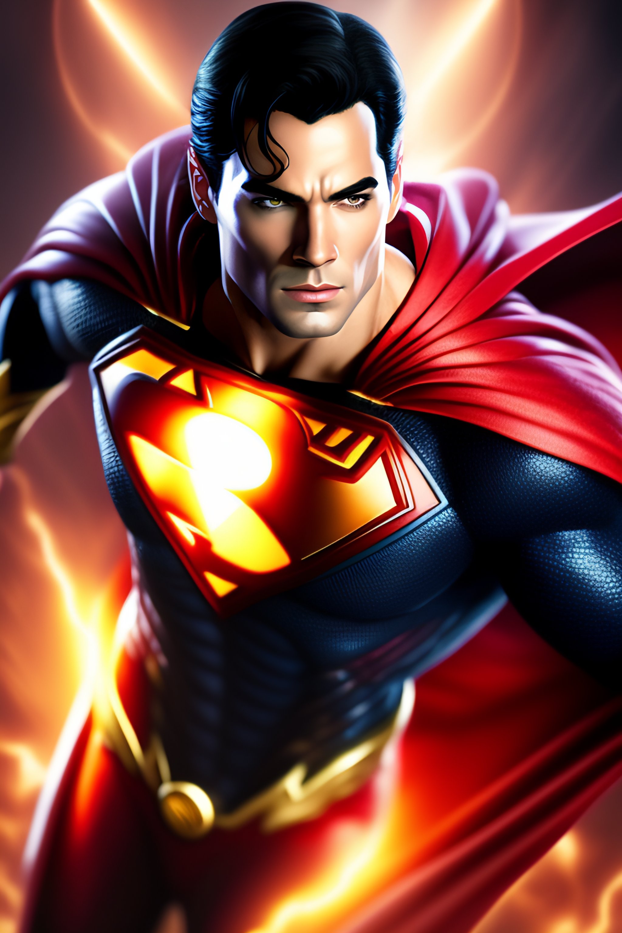 Lexica - Superman, the flash, futuristic, android, 4k, art, masterpiece