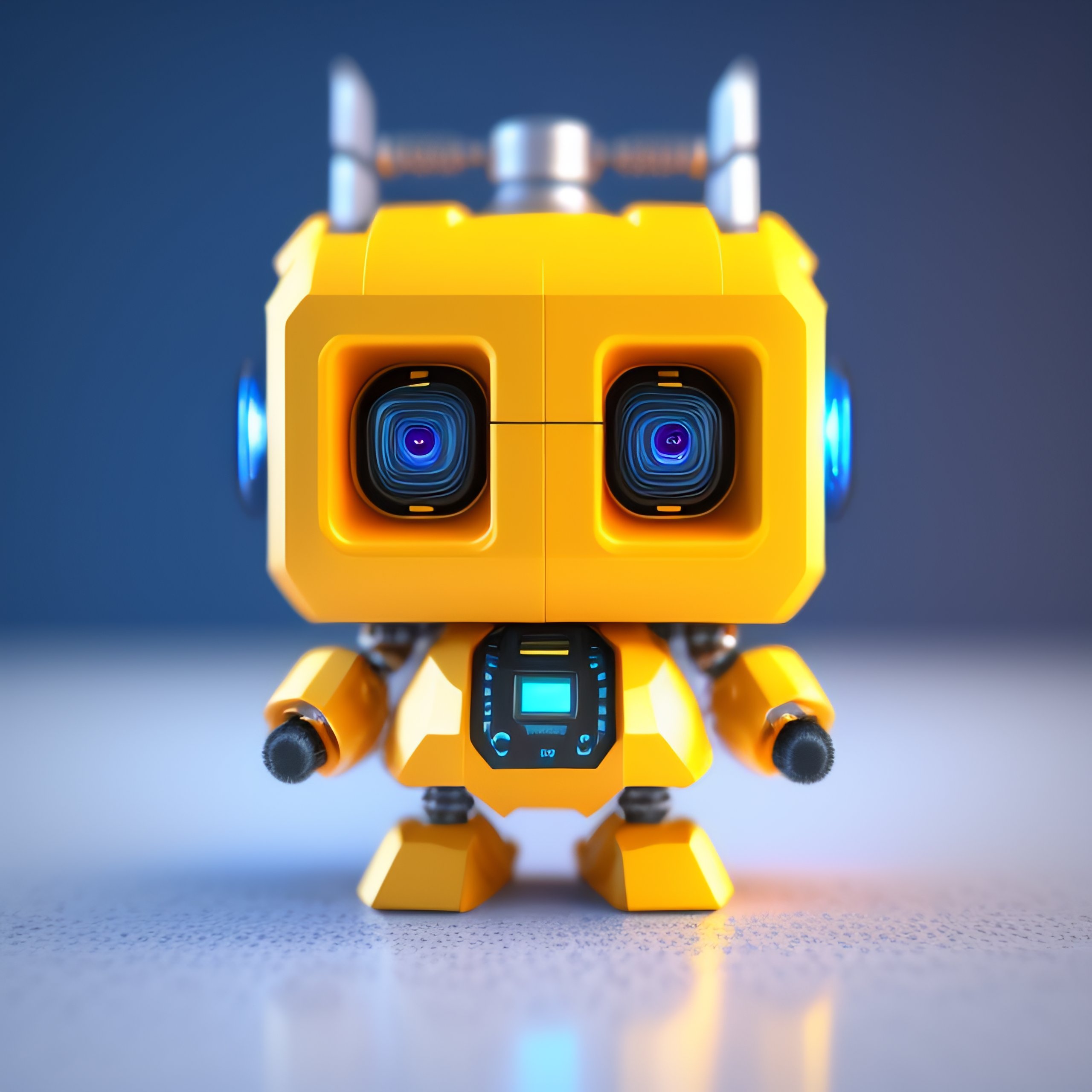 Lexica - Mini frozen robot that help sending data, data transmissions ...