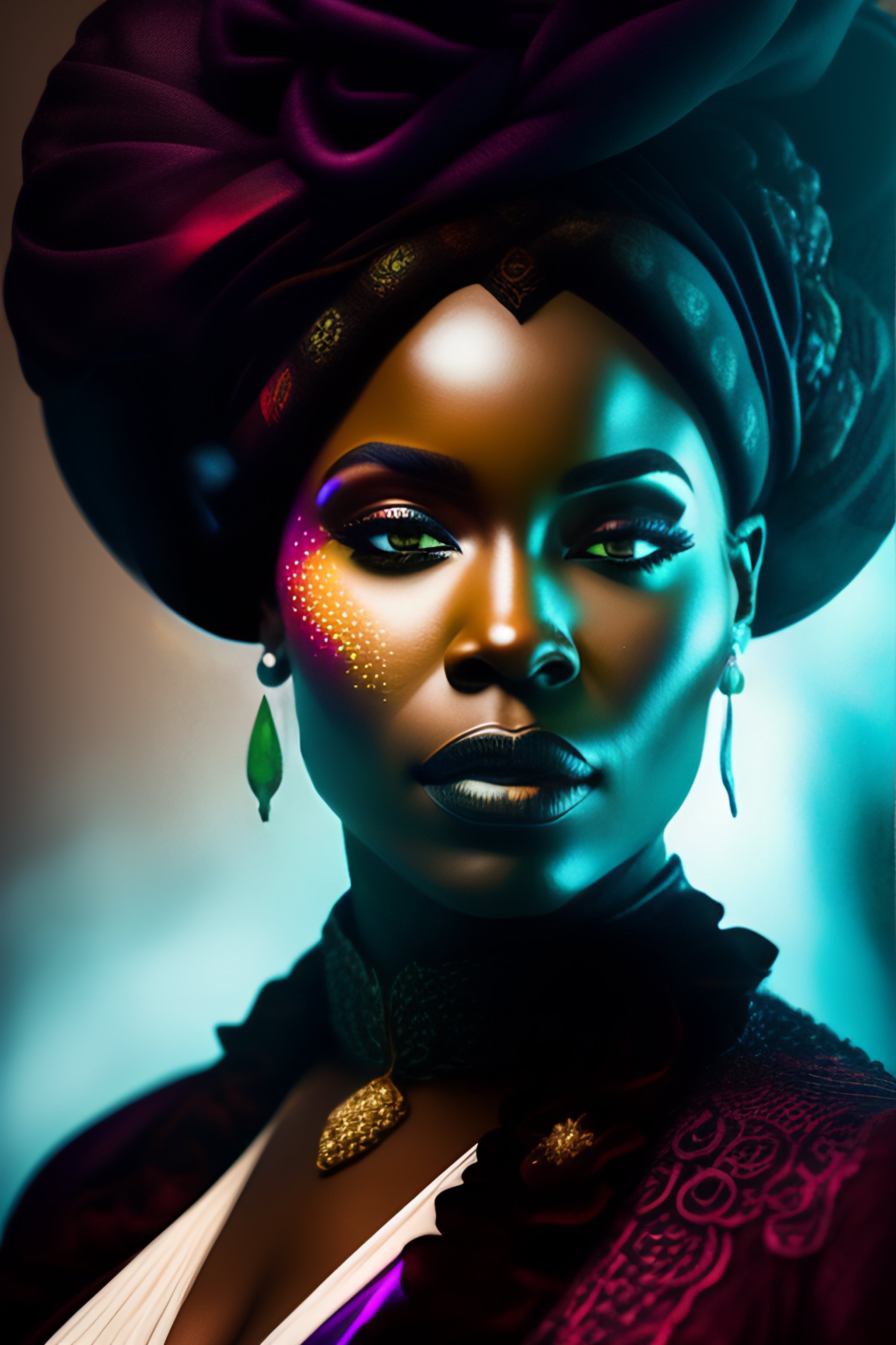 Lexica - An enigmatic, ebony-hued conjure woman, dabbling in the ...