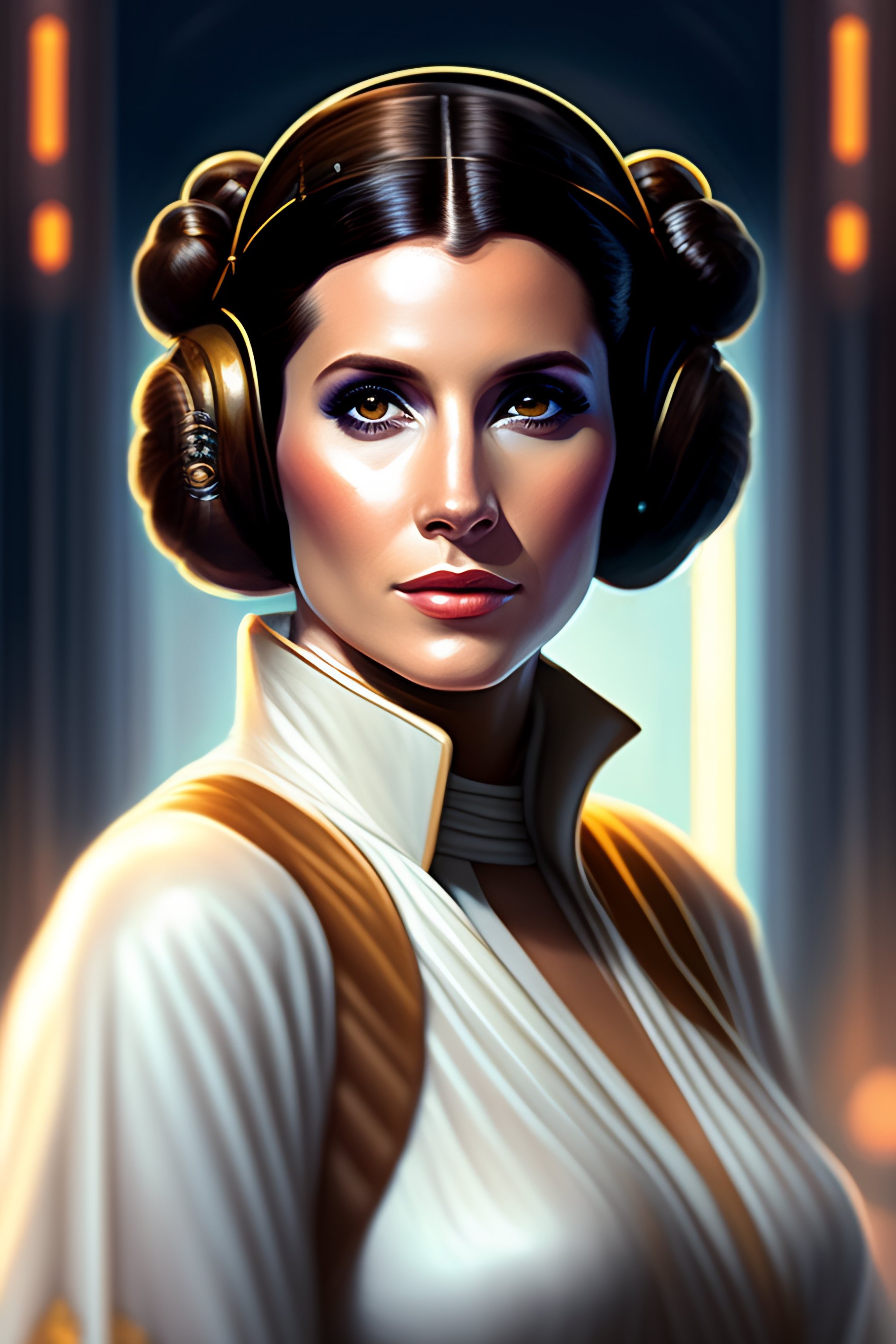 Leia Body Paint