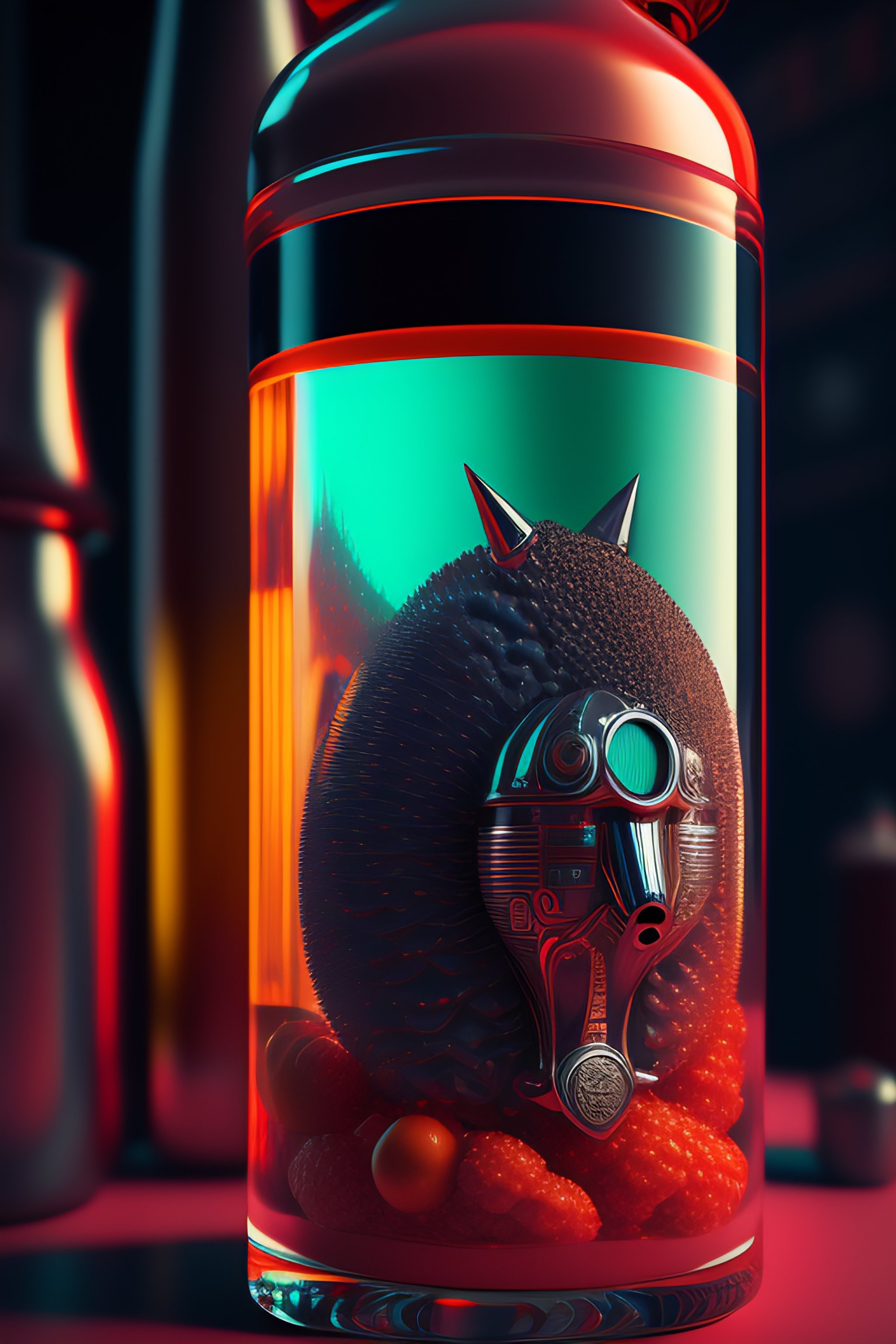 Lexica - Punk hard retro future apocaliptic drinking elixir cocktail ...