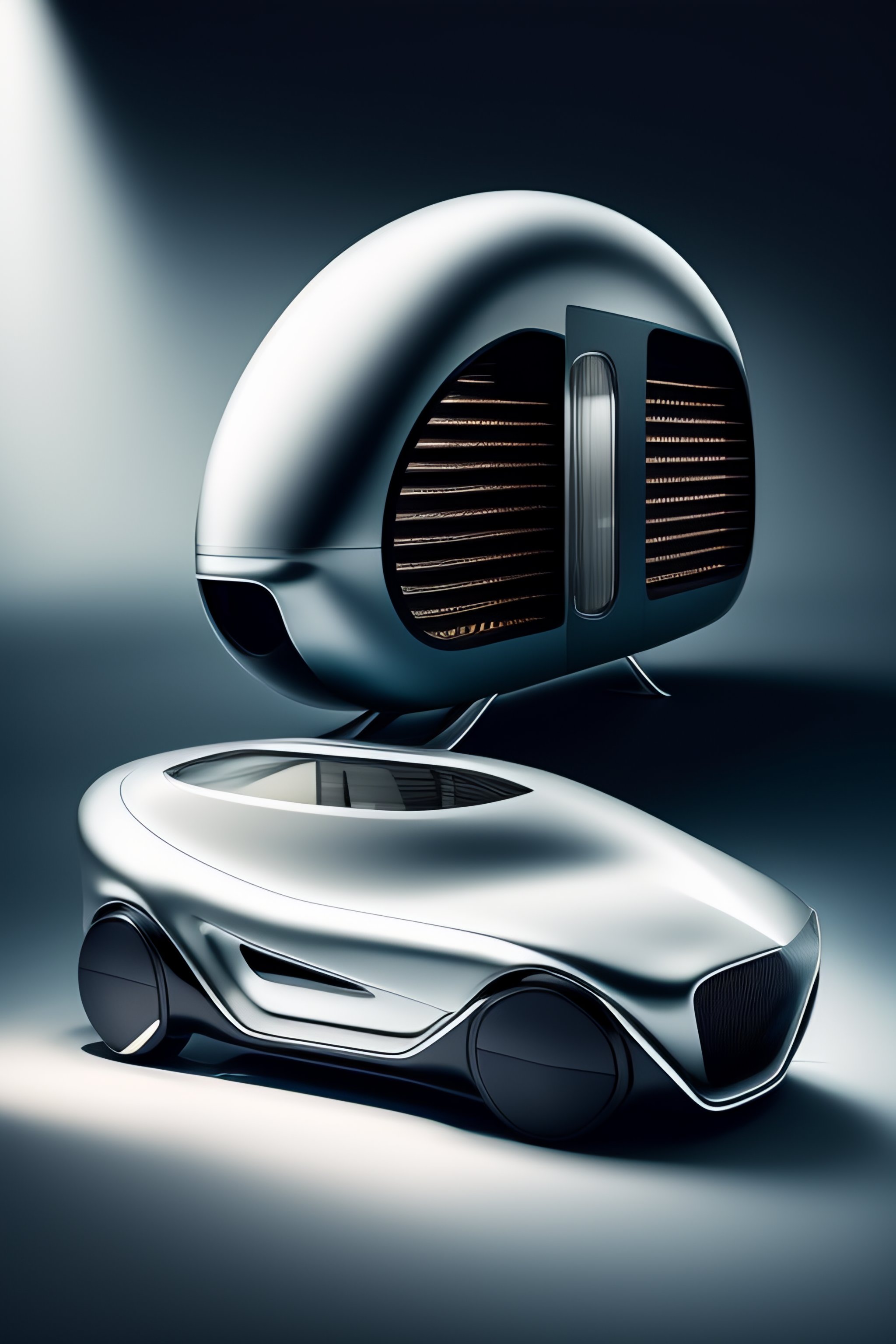 Lexica - ZAHA HADID DRINKS TROLLY SKELETON WITH BOTTLES AND HANDLE IN ...