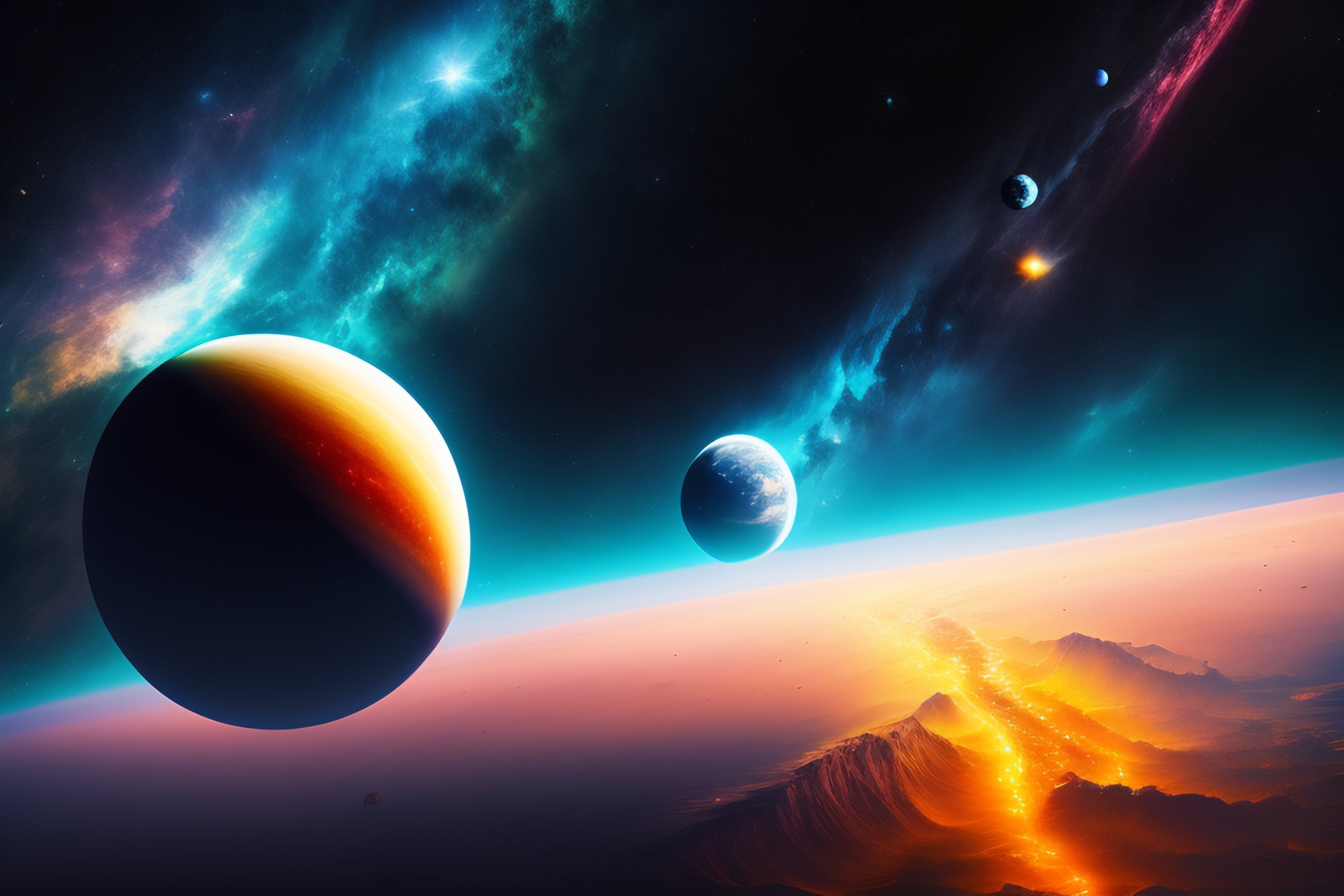 Lexica - The god of space is in space and the planets revolve around him