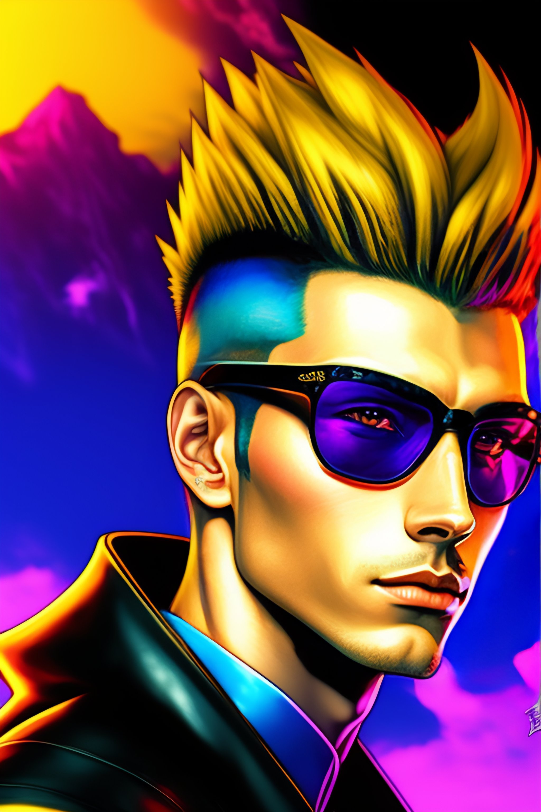 Lexica - Vintage 90's anime style. Highly detailed portrait of a chess ...