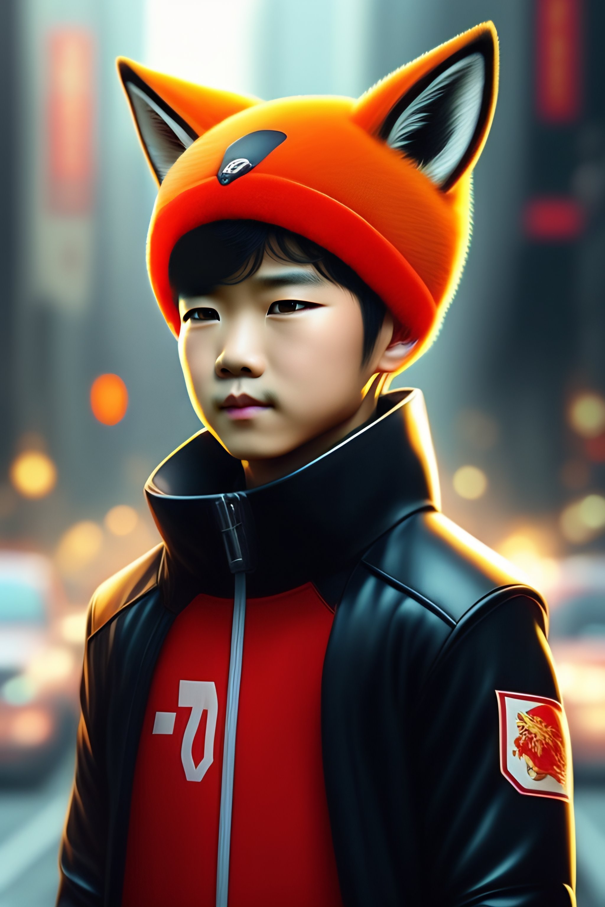 Lexica - Fox, boy, chinese style, anime