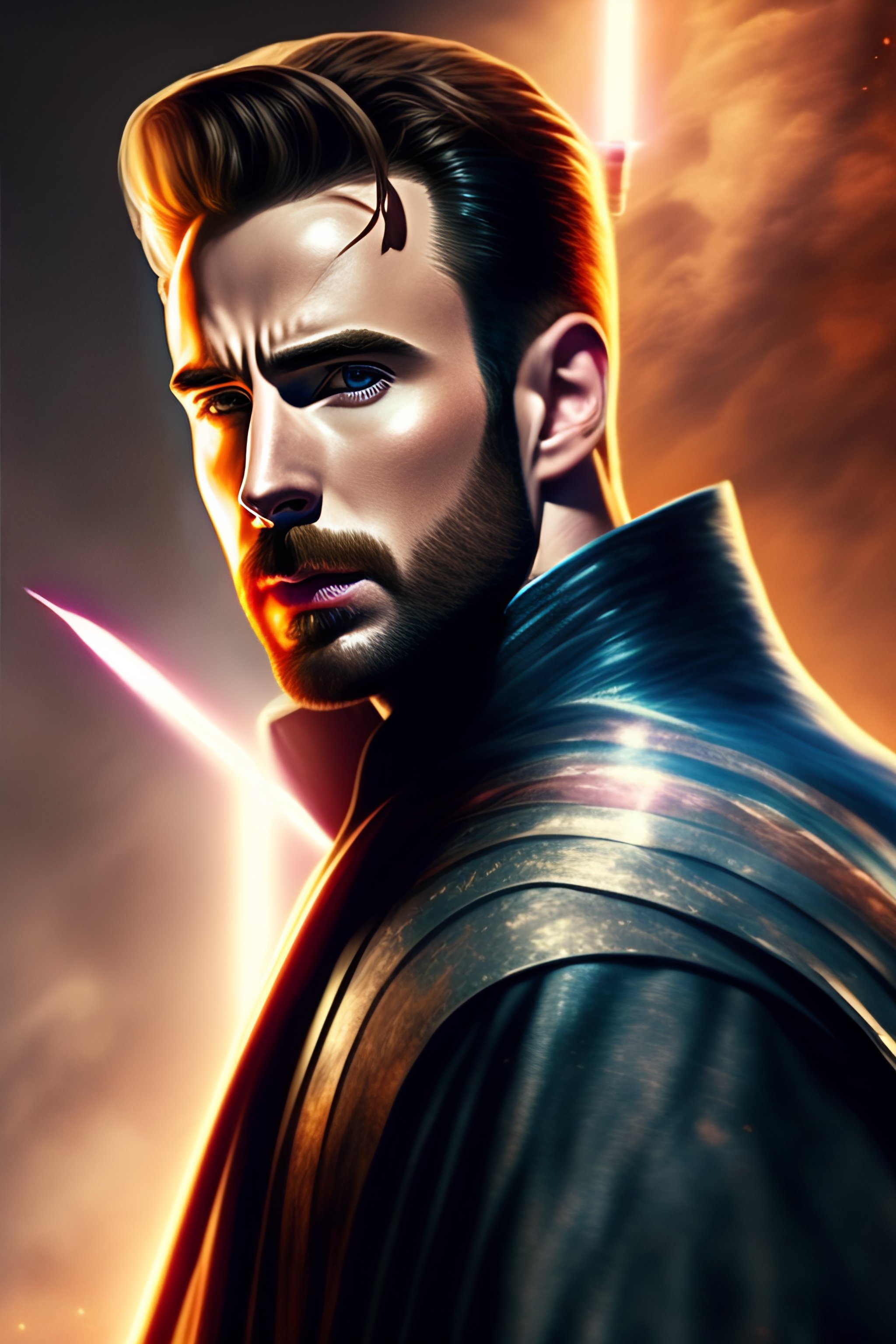 Lexica - Chris evans as a jedi mster