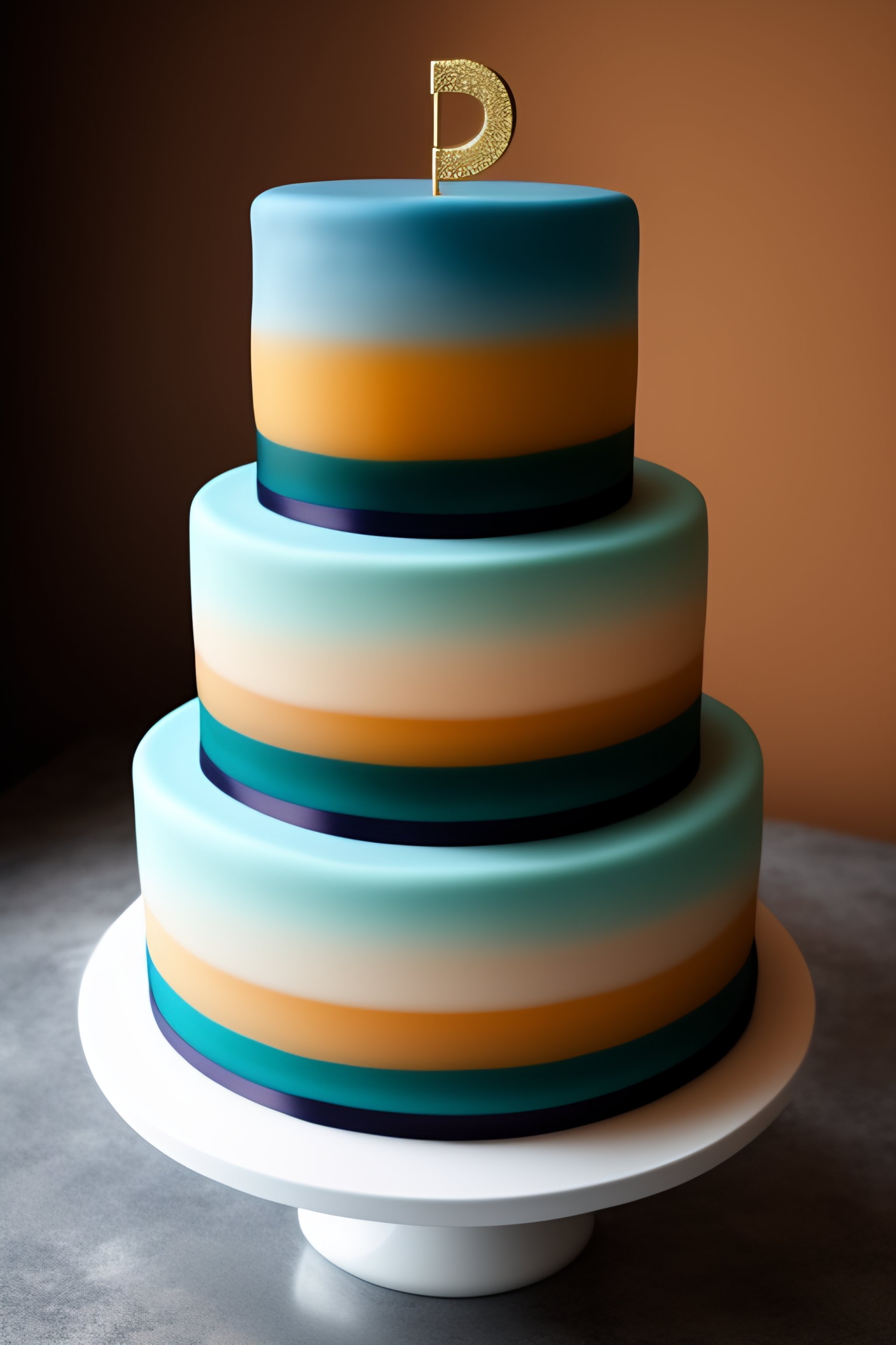 Lexica - 50 years cake