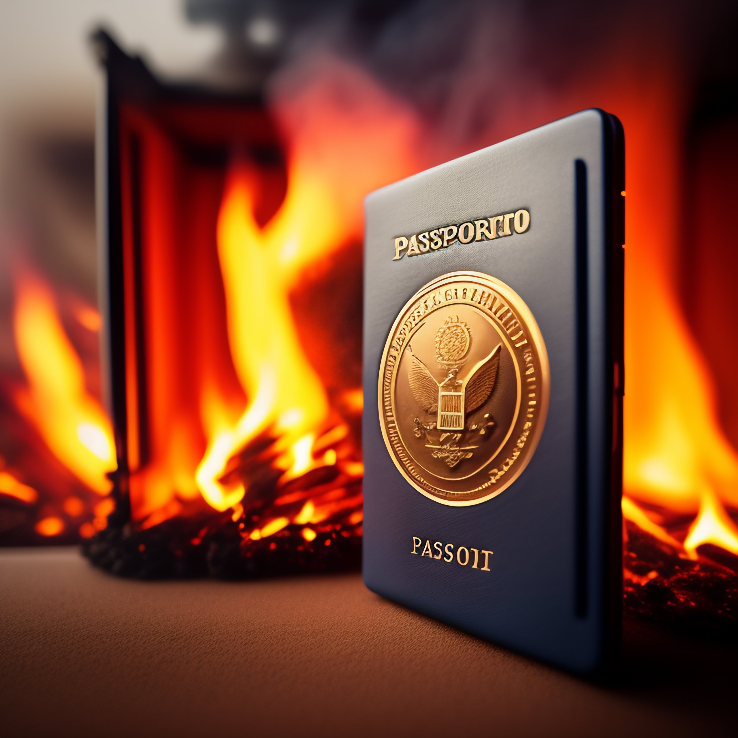 Lexica - Passports in the fire