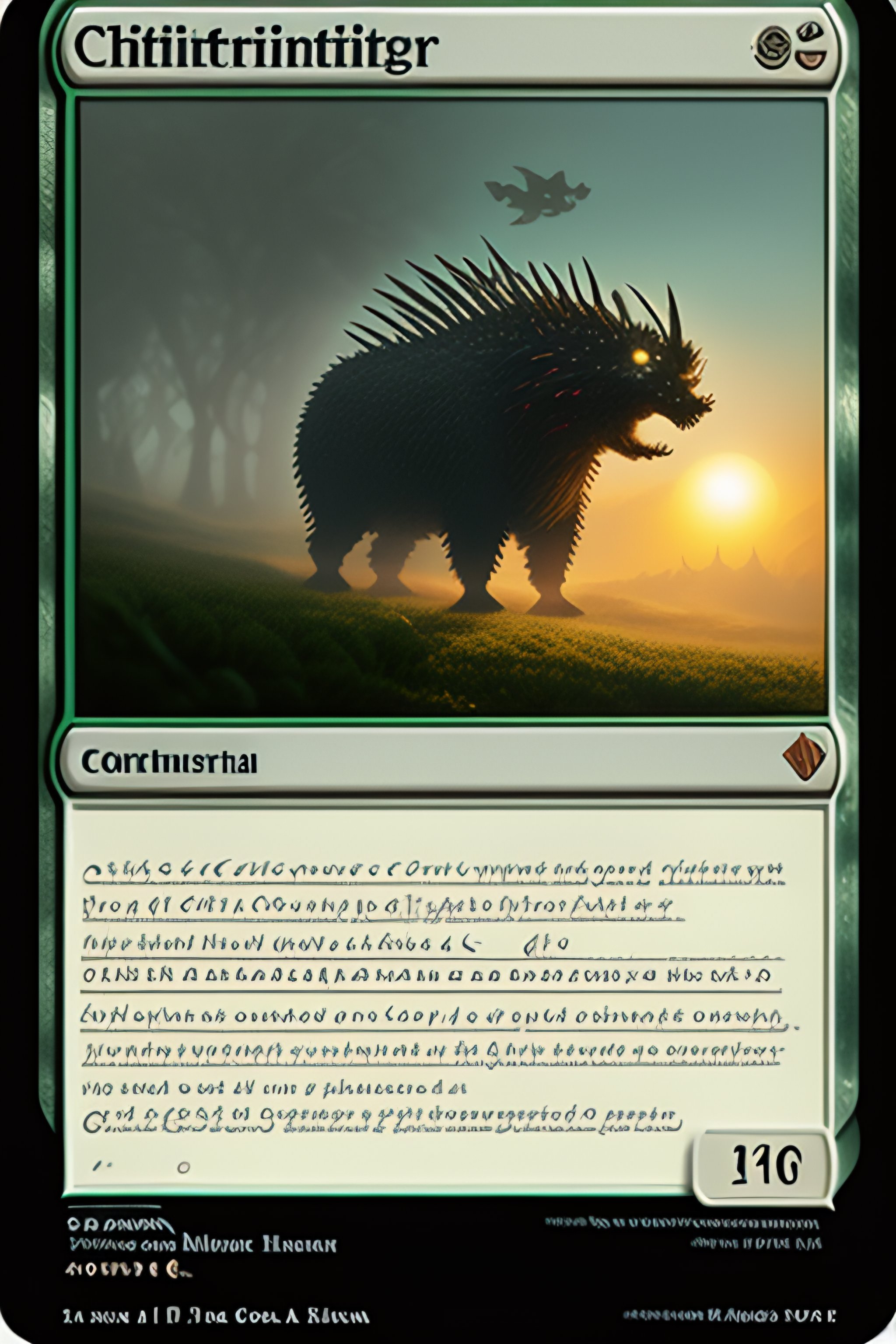 Lexica - Chittering Harvester {5}{B} Creature — Nightmare