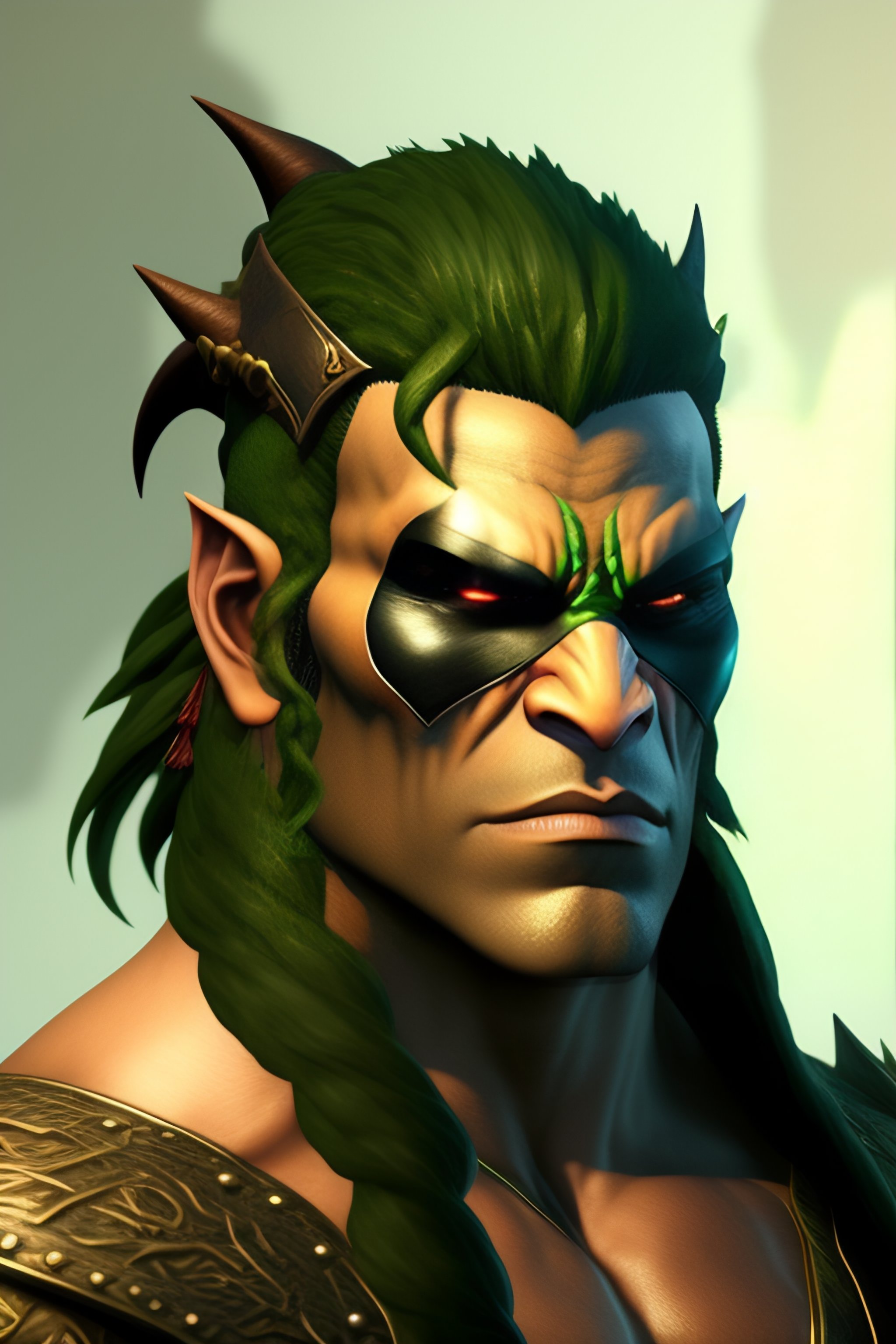 Lexica - Eye patch wearing, half-orc