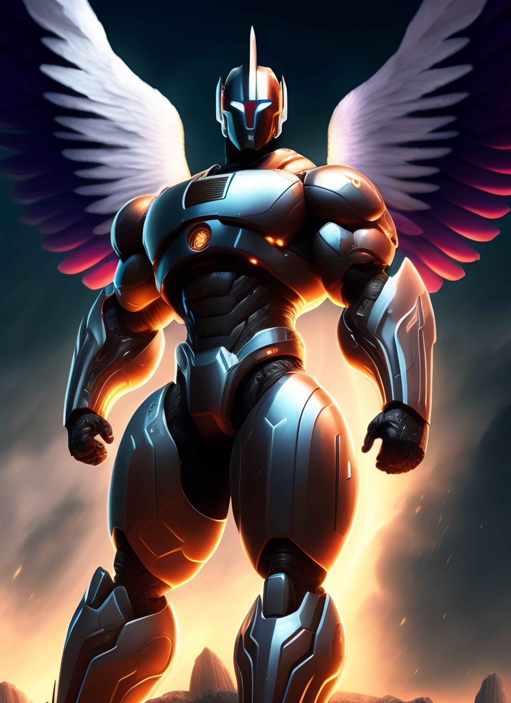 Lexica - Robot,muscle fibers,angel