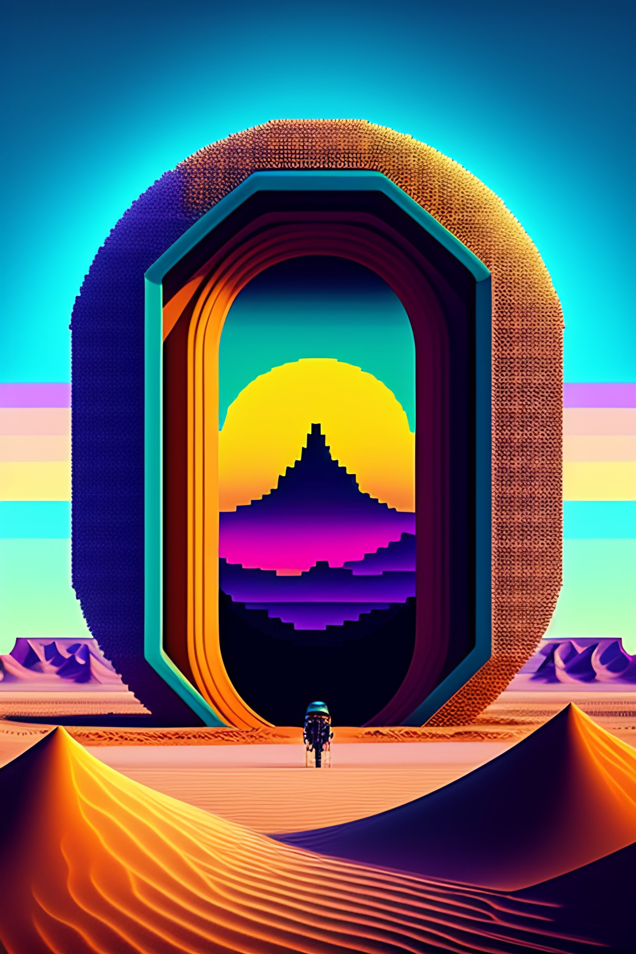 Lexica - Pixel art, retro pixel style, gameboy graphic, futuristic ...