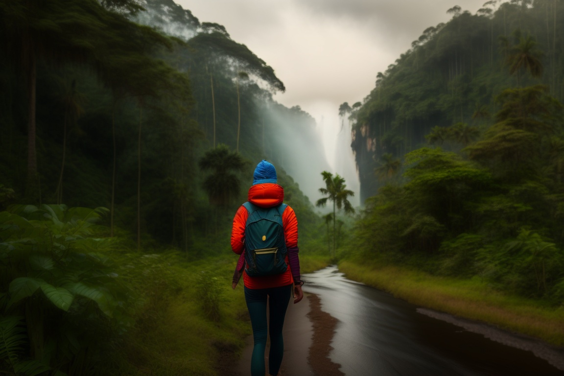 Lexica - WOMAN Lost in the Colombian Jungle: A Tale of Horror, scary horror