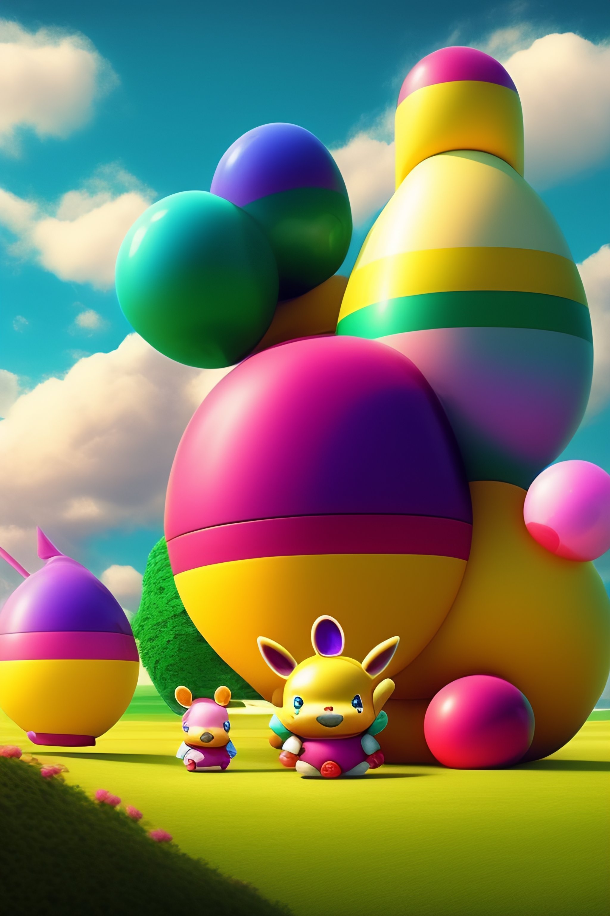 Lexica - Teletubbies in pokemon world