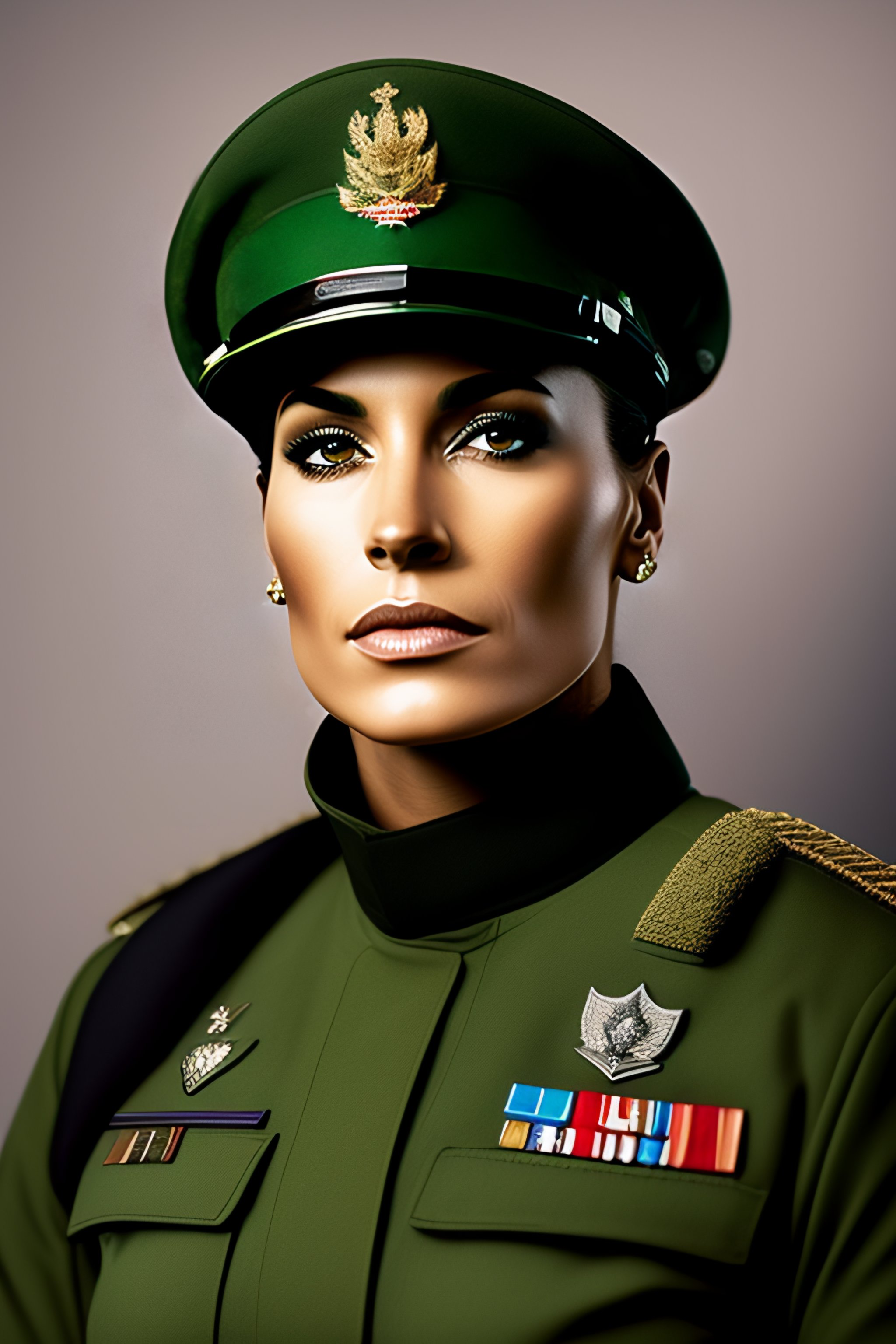 Lexica - Portrait of a human characterized Belgian malinois wearing a ...