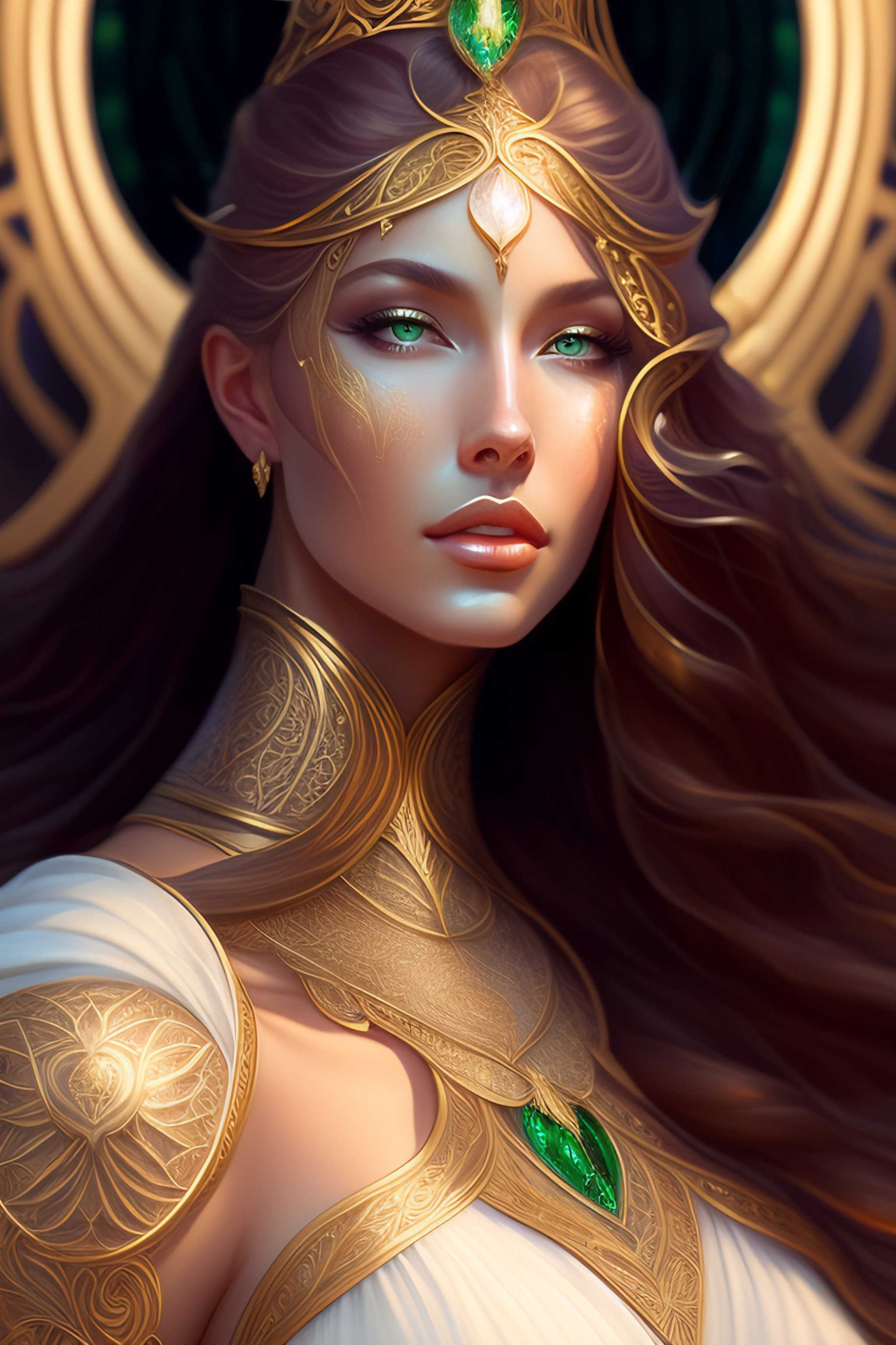 Lexica - Symmetry, full body portrait of gorgeous, american sacral ...