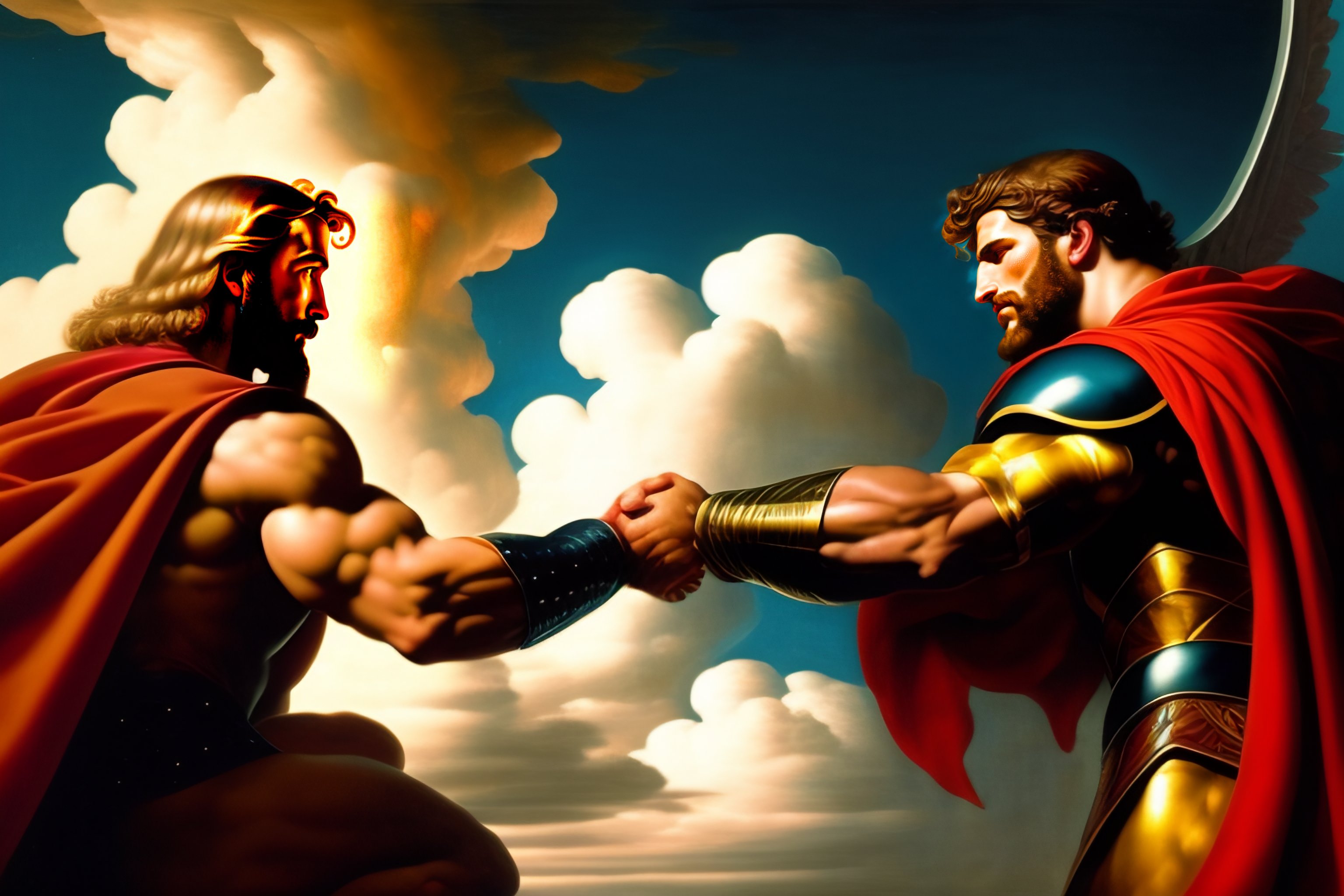 Zeus Painting Finger