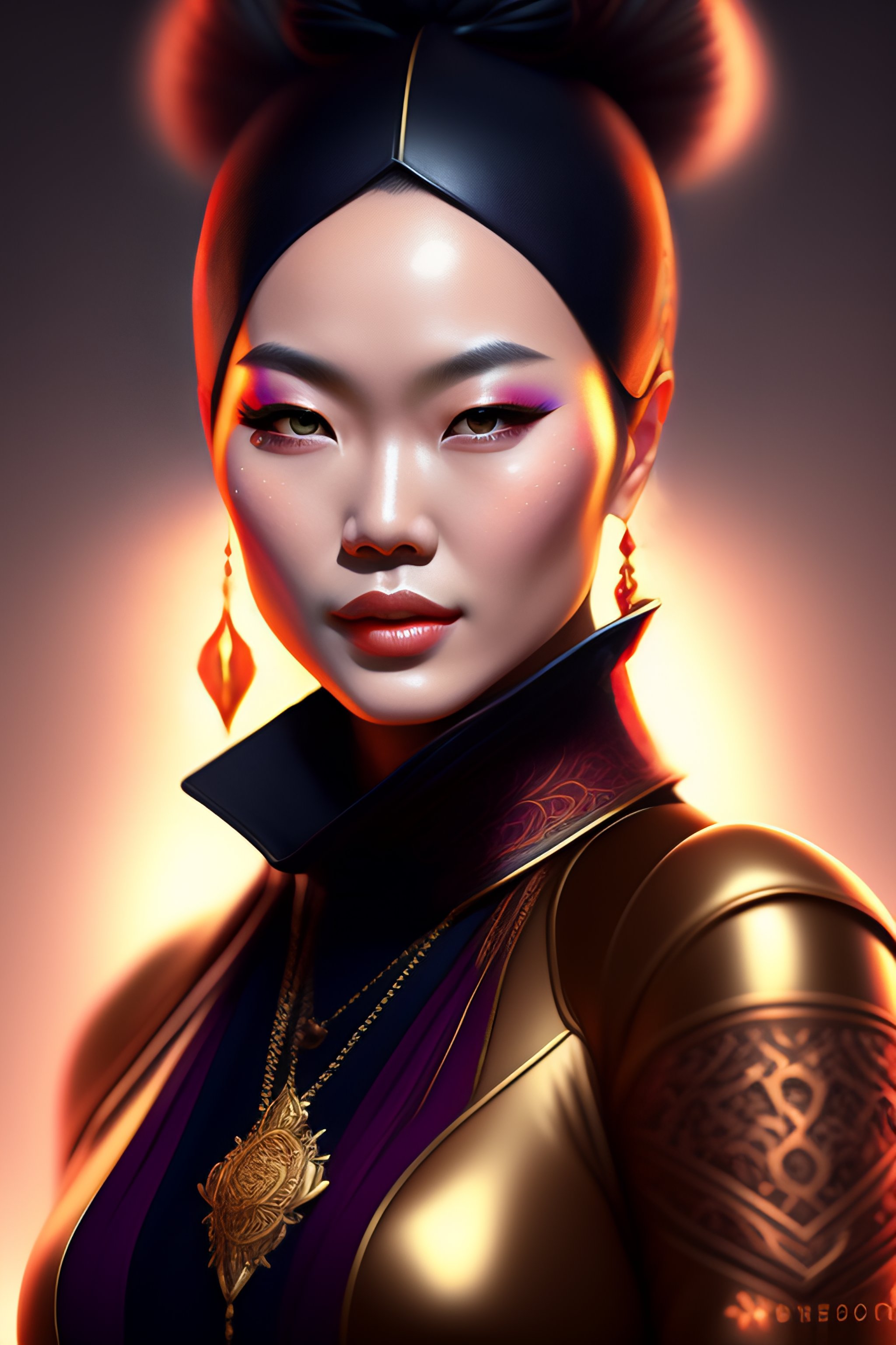 Lexica - Esoteric girl, crowley, 666 , smooth, trending on artstation ...