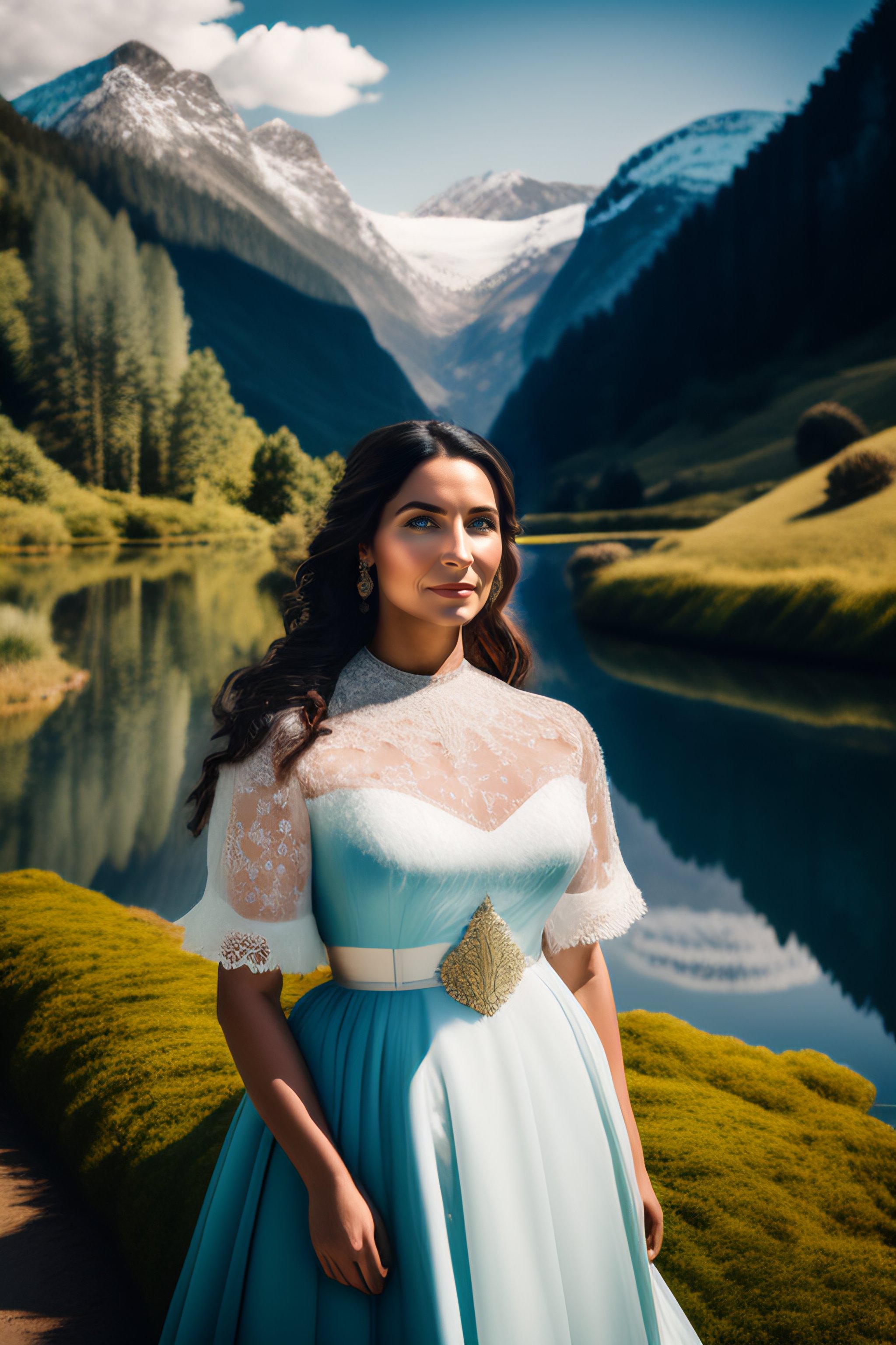 Lexica - An award winning photo portrait of a Beautiful woman, 19th ...