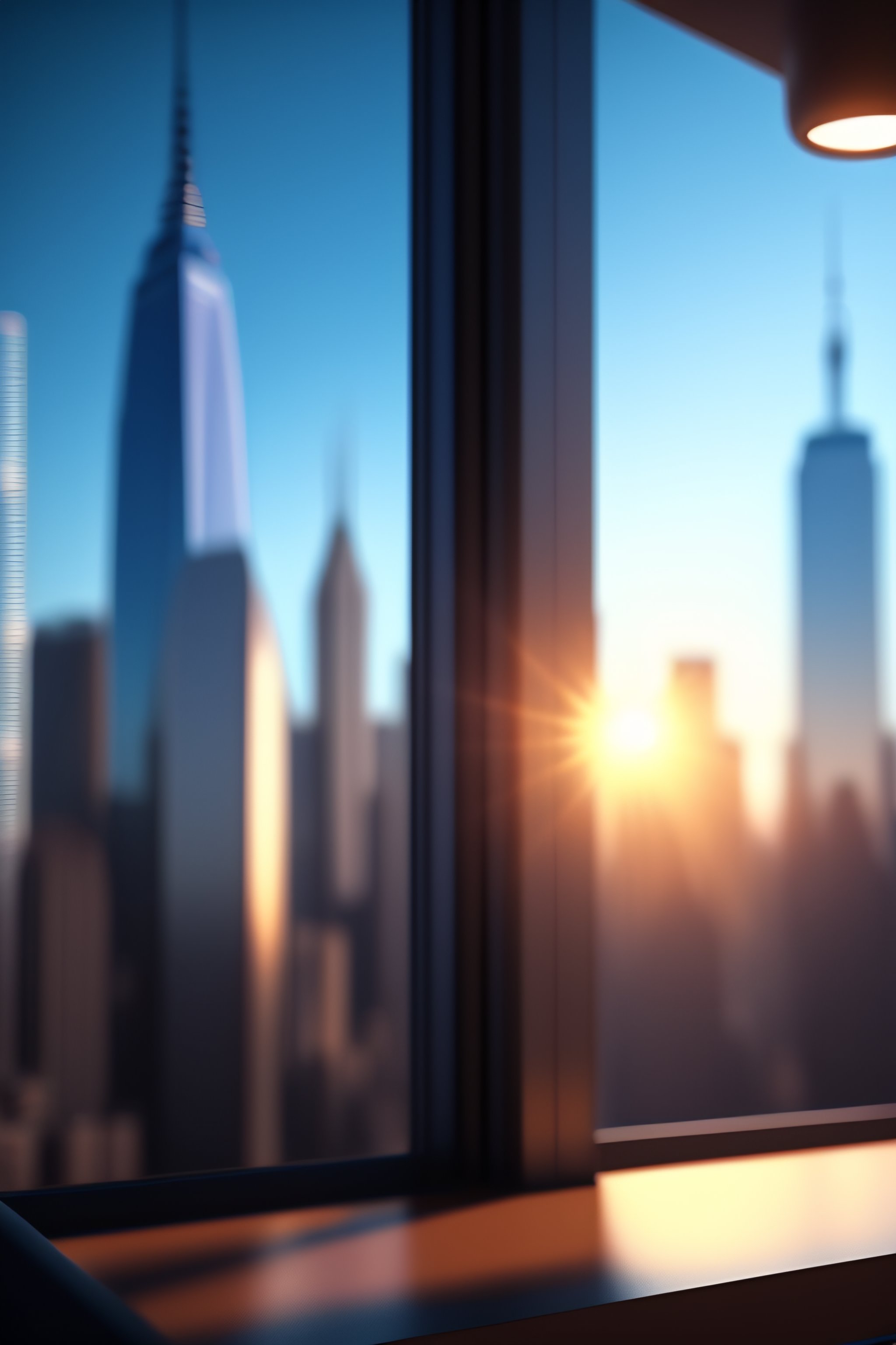 Lexica - Futuristic new york. daylight. sunlight. lens flare. light ...