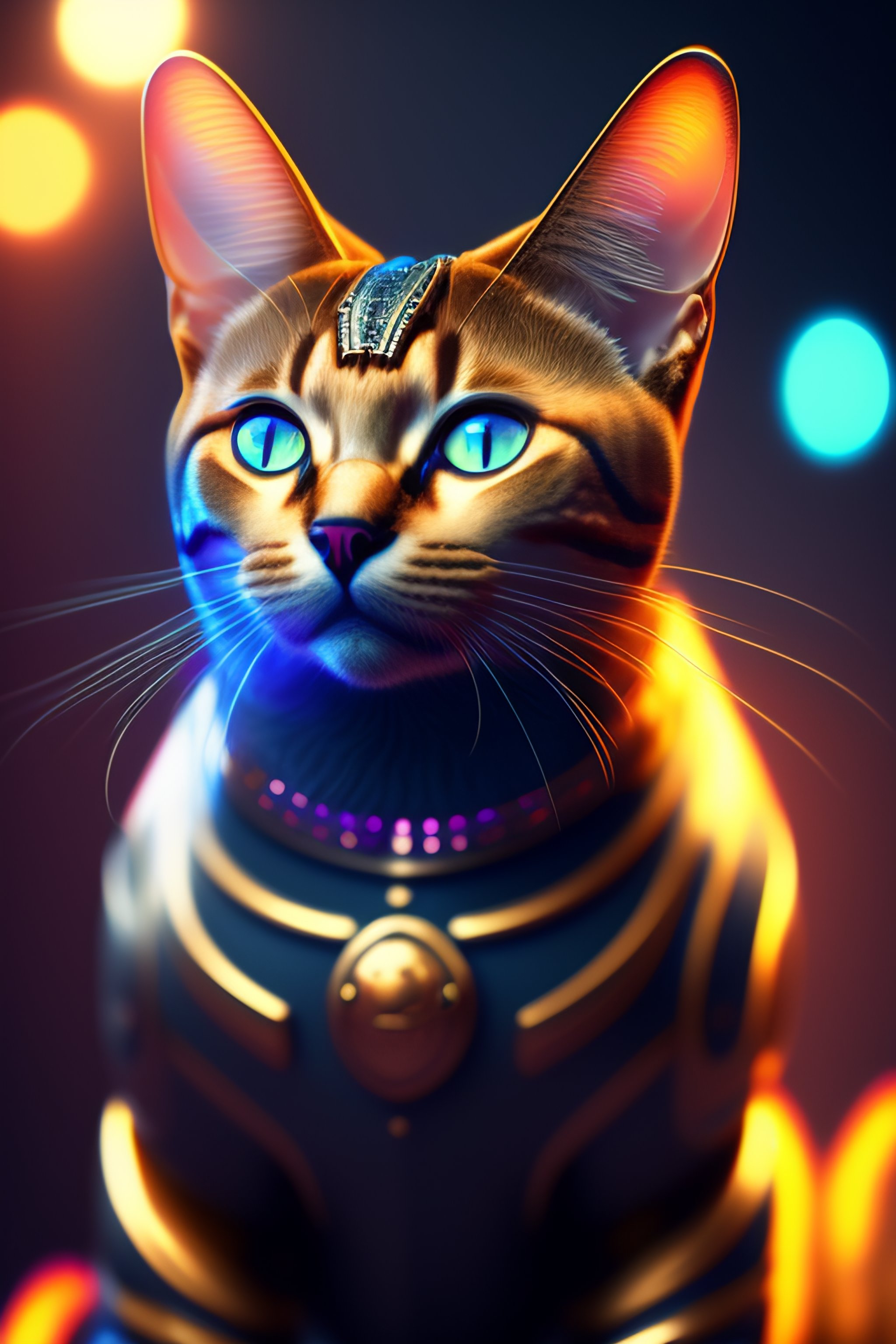 Lexica - A cyborg cat of the apocalypse, part mechanical cat ...