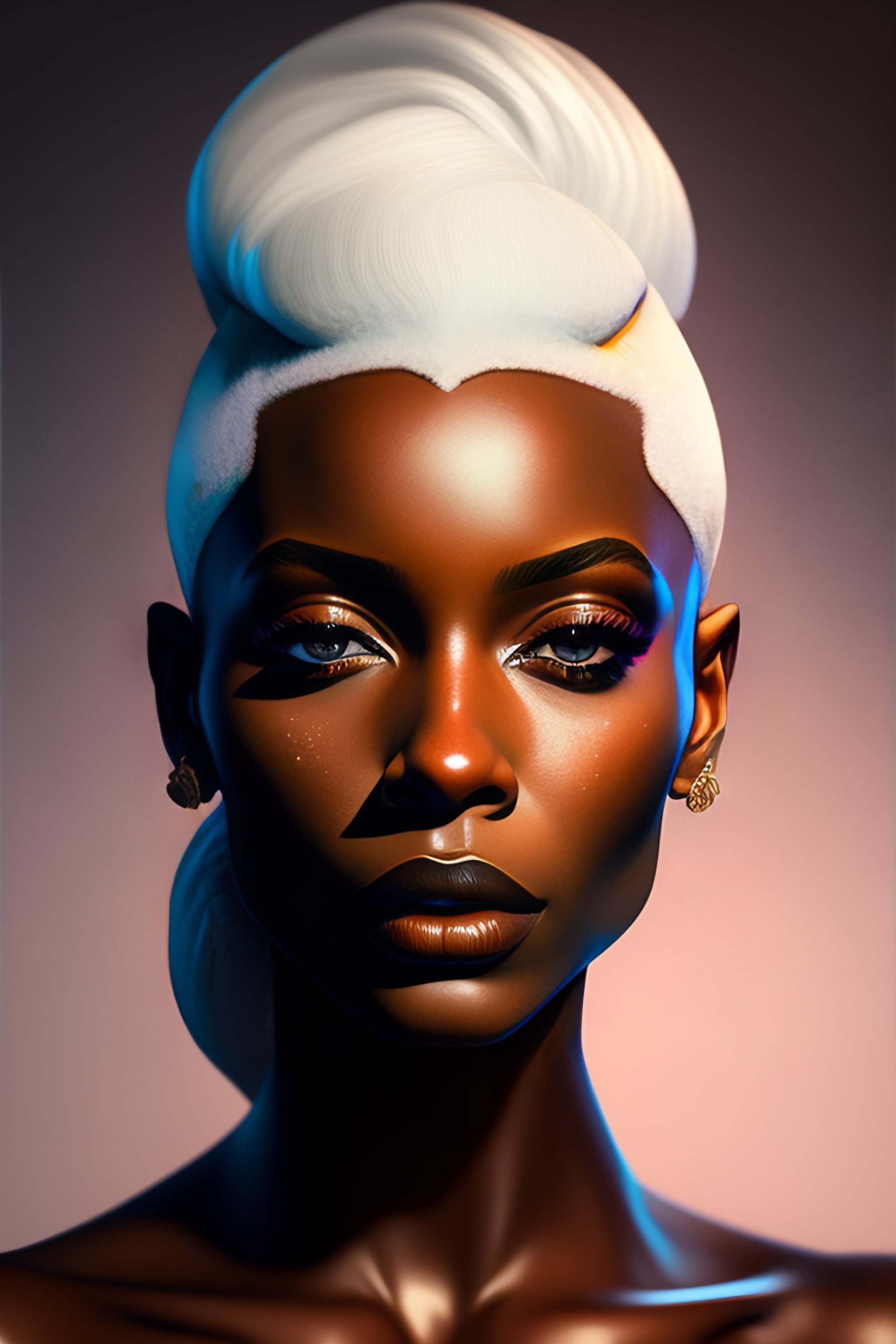 Lexica - 21 savage with white hair by artgerm and Moebius, beautiful ...