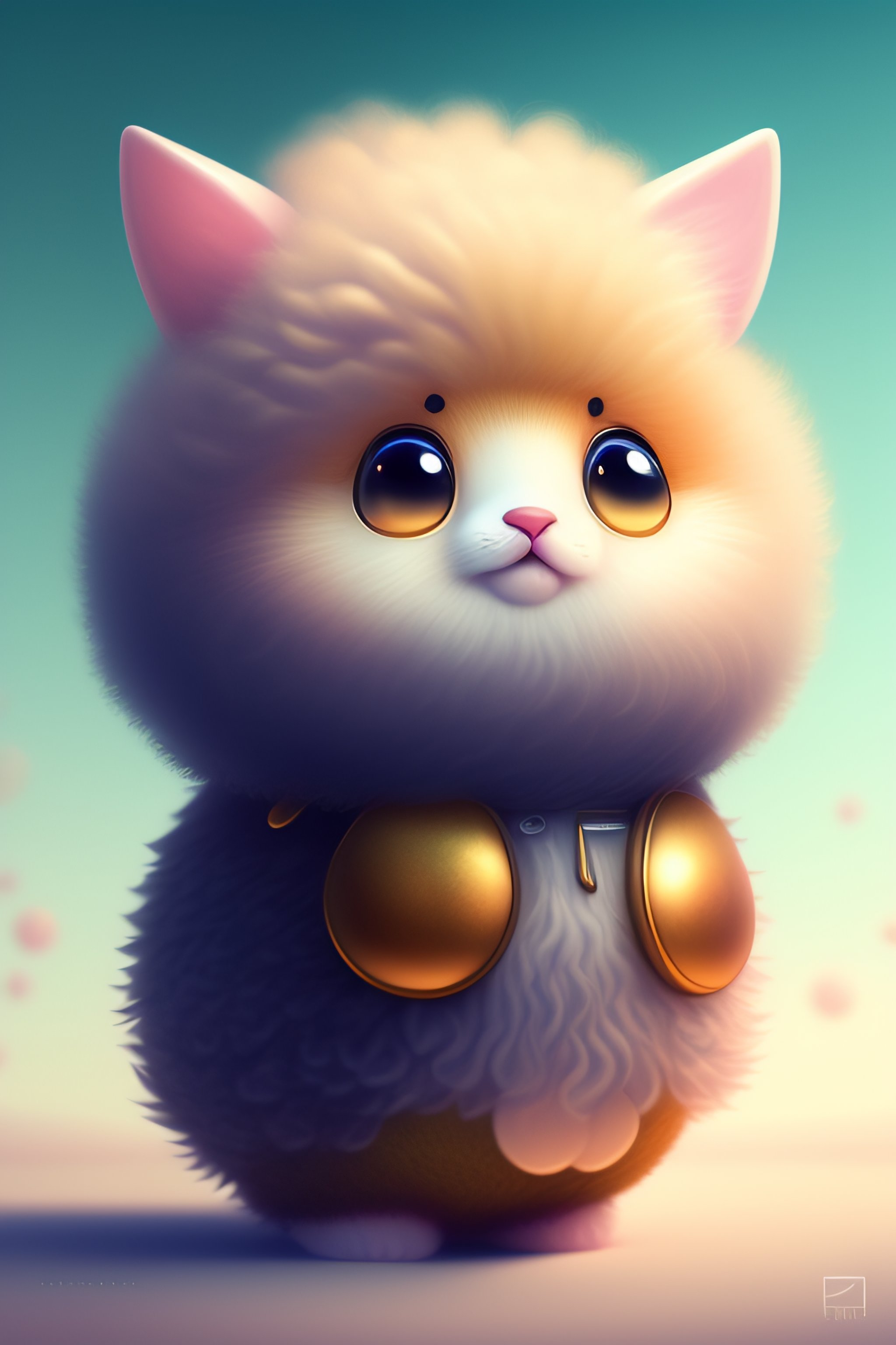 Lexica - Cute and adorable cartoon fluffy baby rhea, fantasy, dreamlike ...