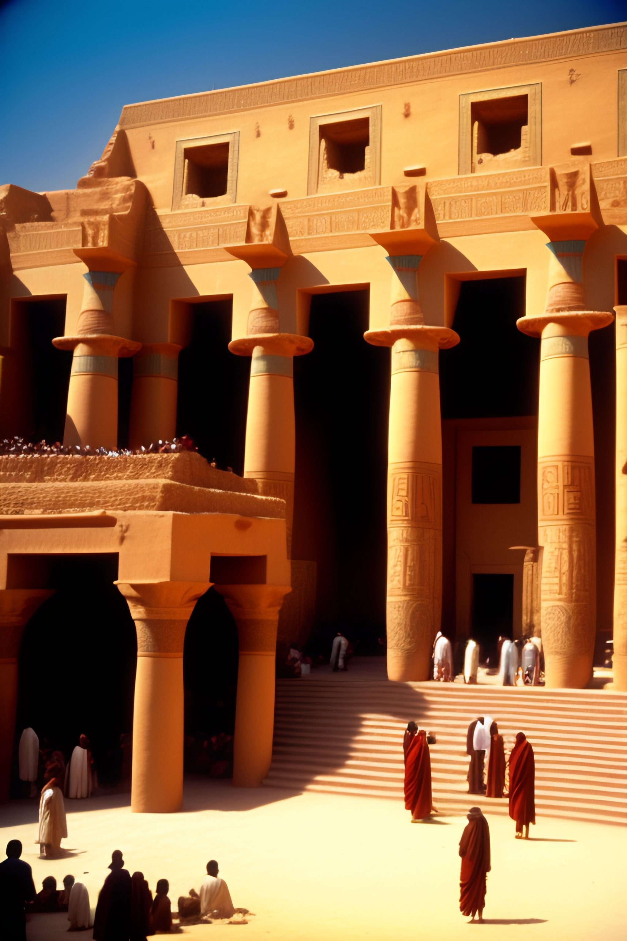 Lexica - Gorgeous cinematography wide shot of Ancient Egypt, Egyptian ...