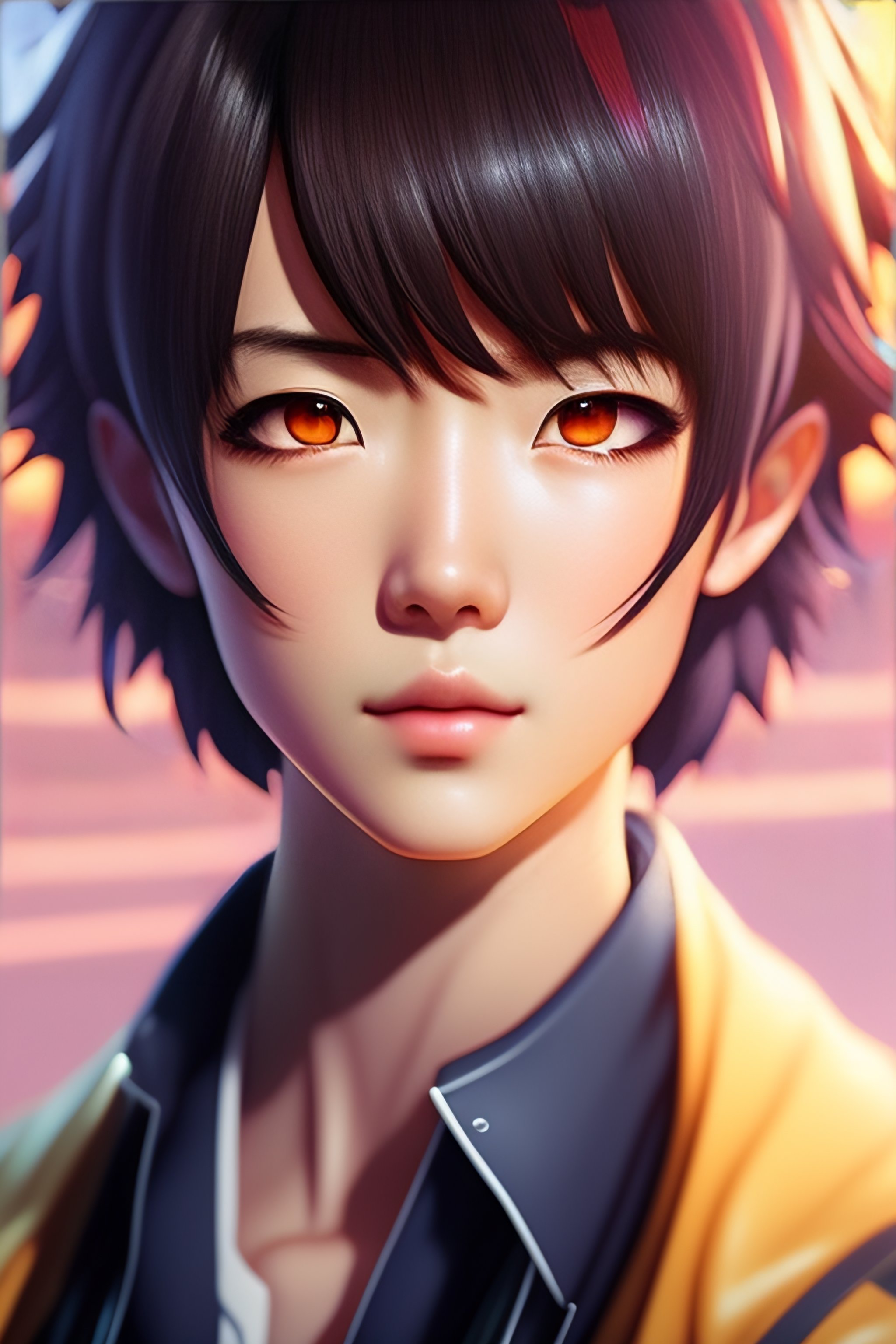 Lexica - Portrait of an anime character hyper realistic for a commercial