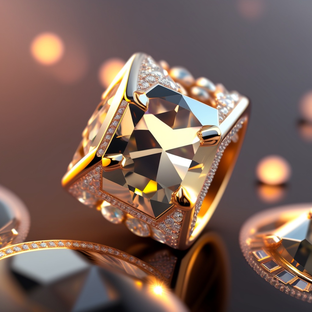 Lexica - Clear round diamonds, macro closeup lots of faceted diamonds ...