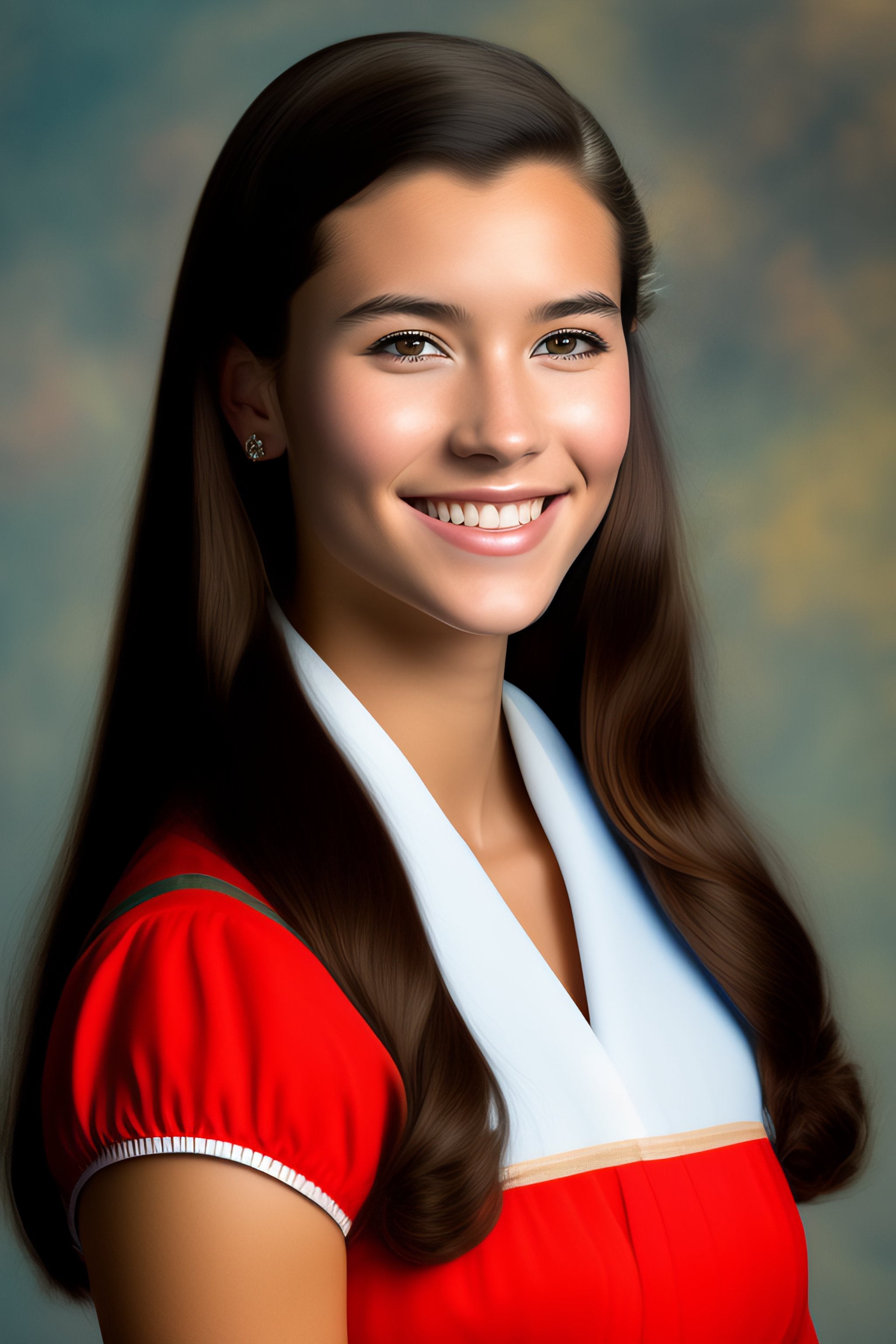 Lexica - Portrait of a high school girl