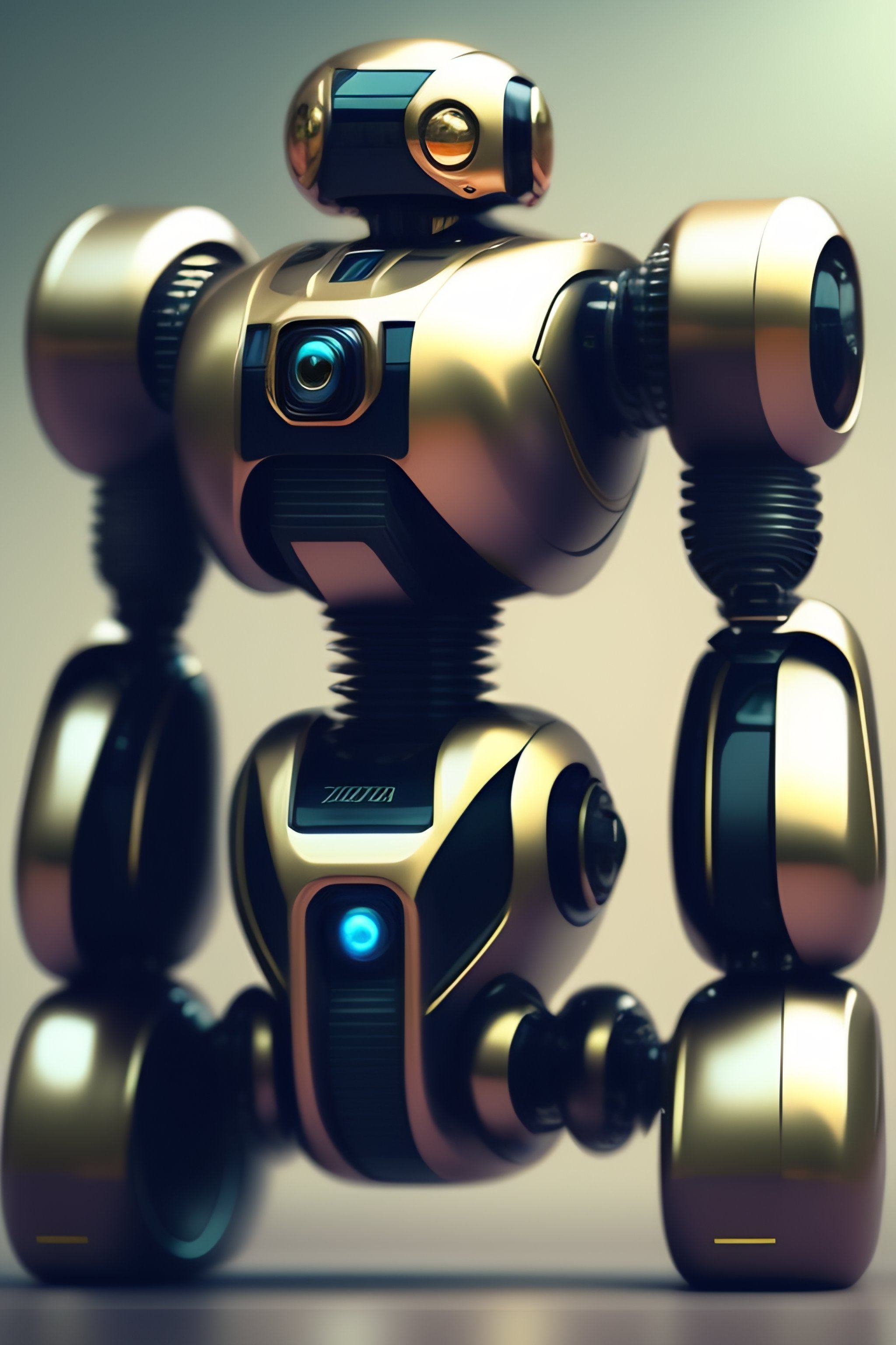 Lexica - The image shows a futuristic robot with a sleek and ...