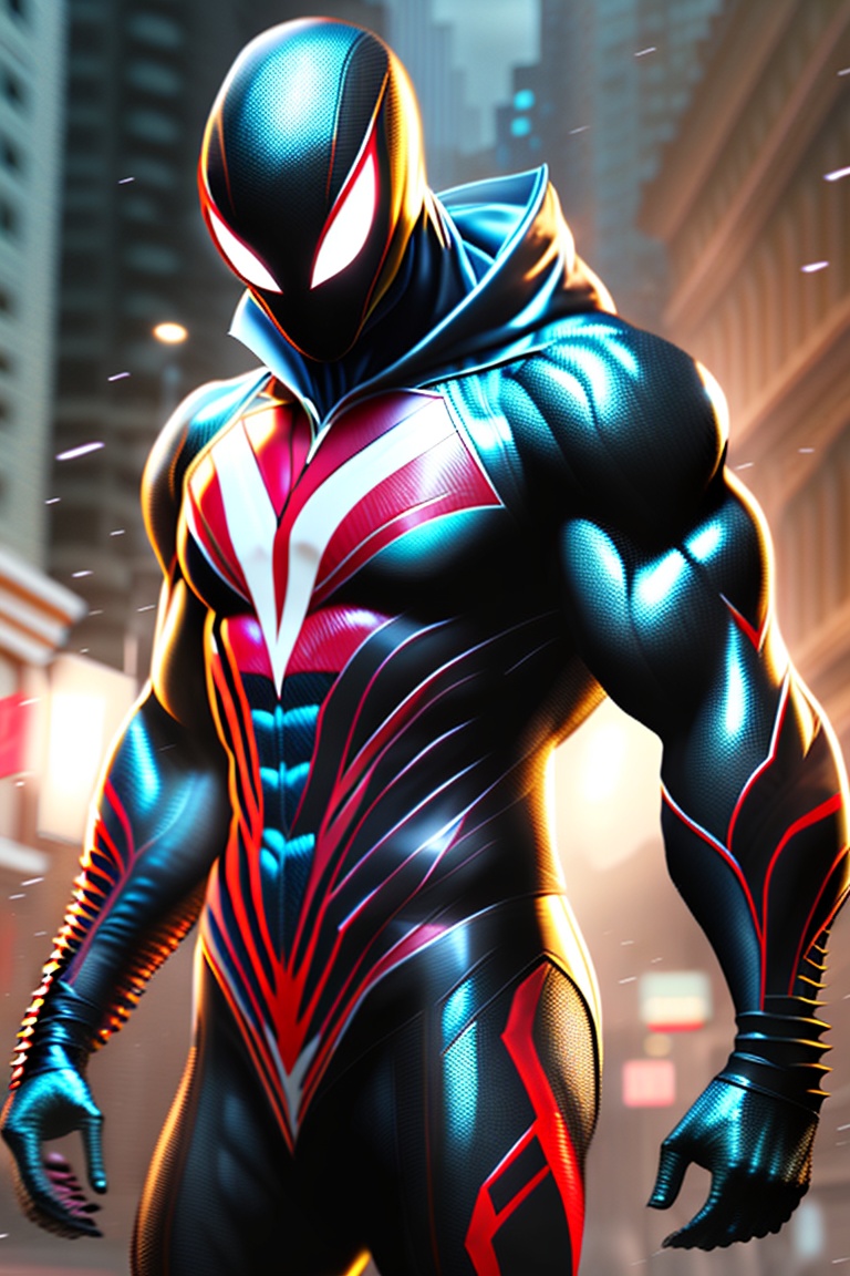 Lexica - "Venom possuindo Miles Morales", Venom taking over Miles ...